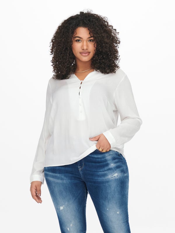 Plus size-topper til dame | Bluser og t-skjorter | ONLY Carmakoma