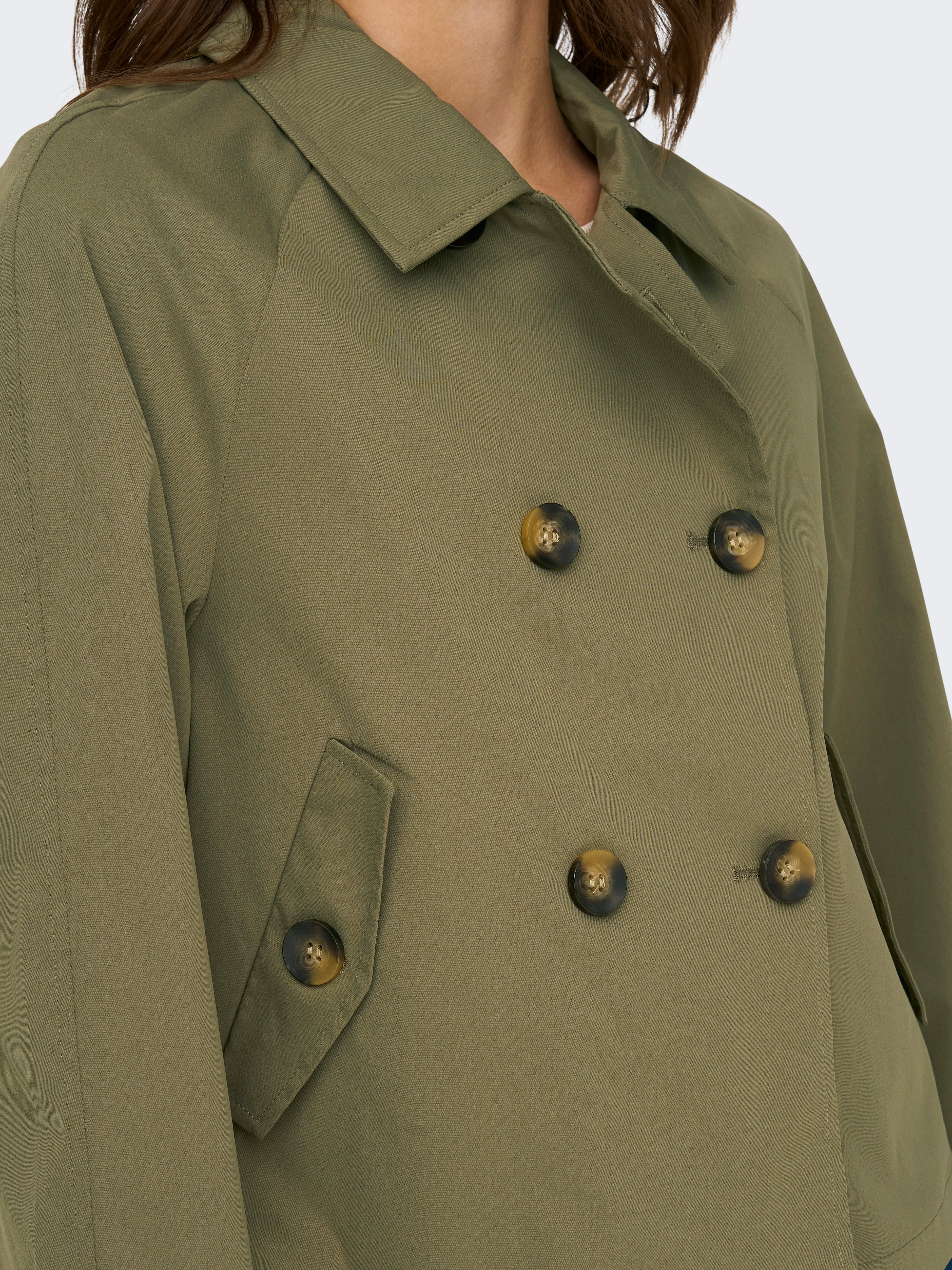 Vestes Col à revers Poignets boutonnés | Marron clair | ONLY®