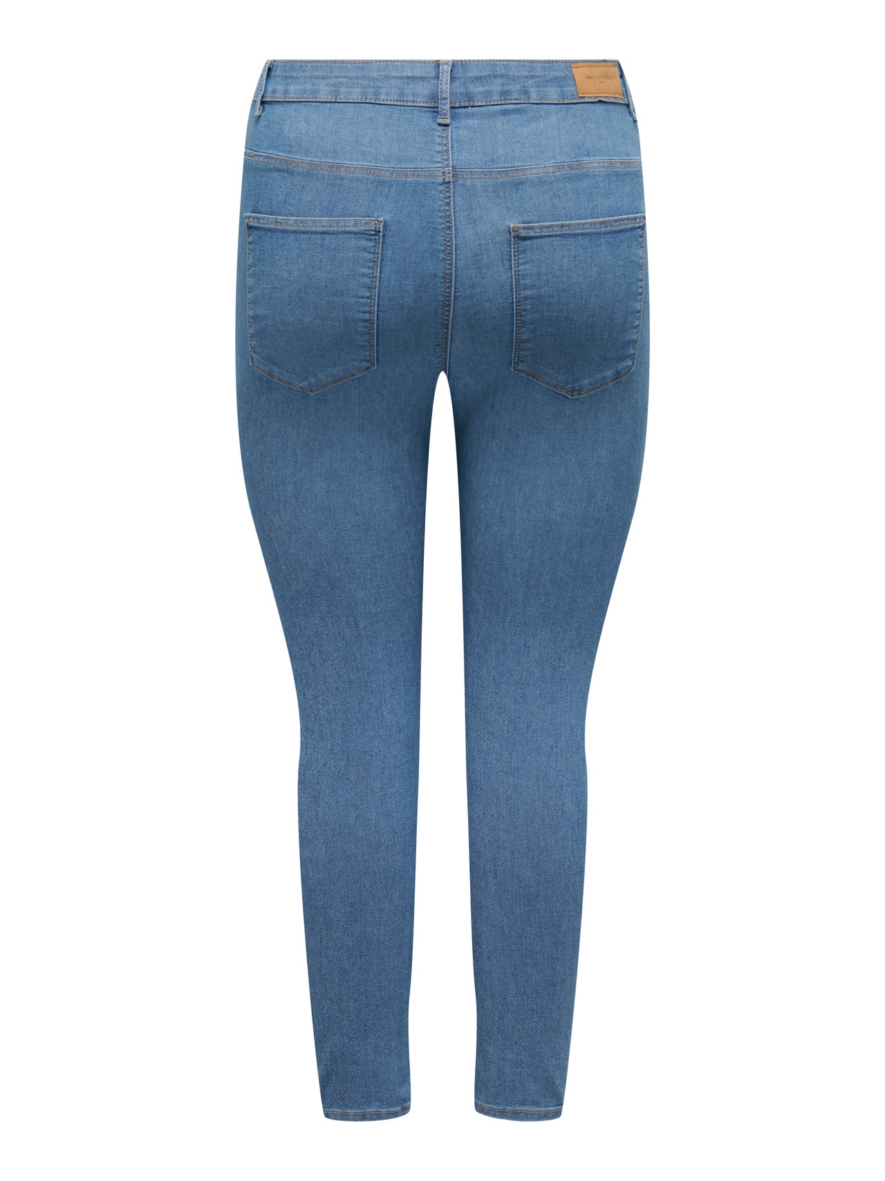 Curvy Carmila High Waist Skinny Jeans Lichtblauw Only®