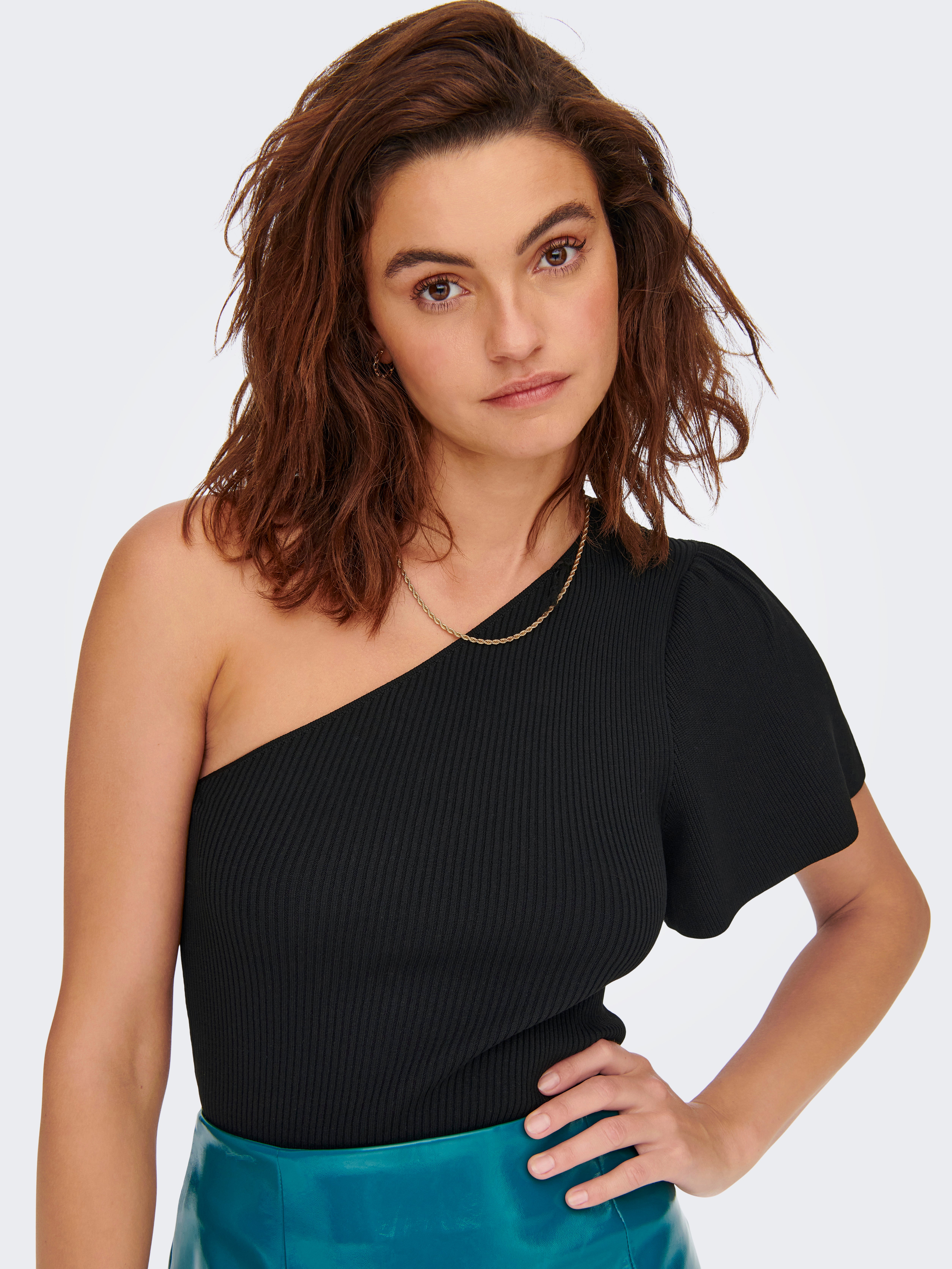 One shoulder Knitted Pullover | | ONLY®