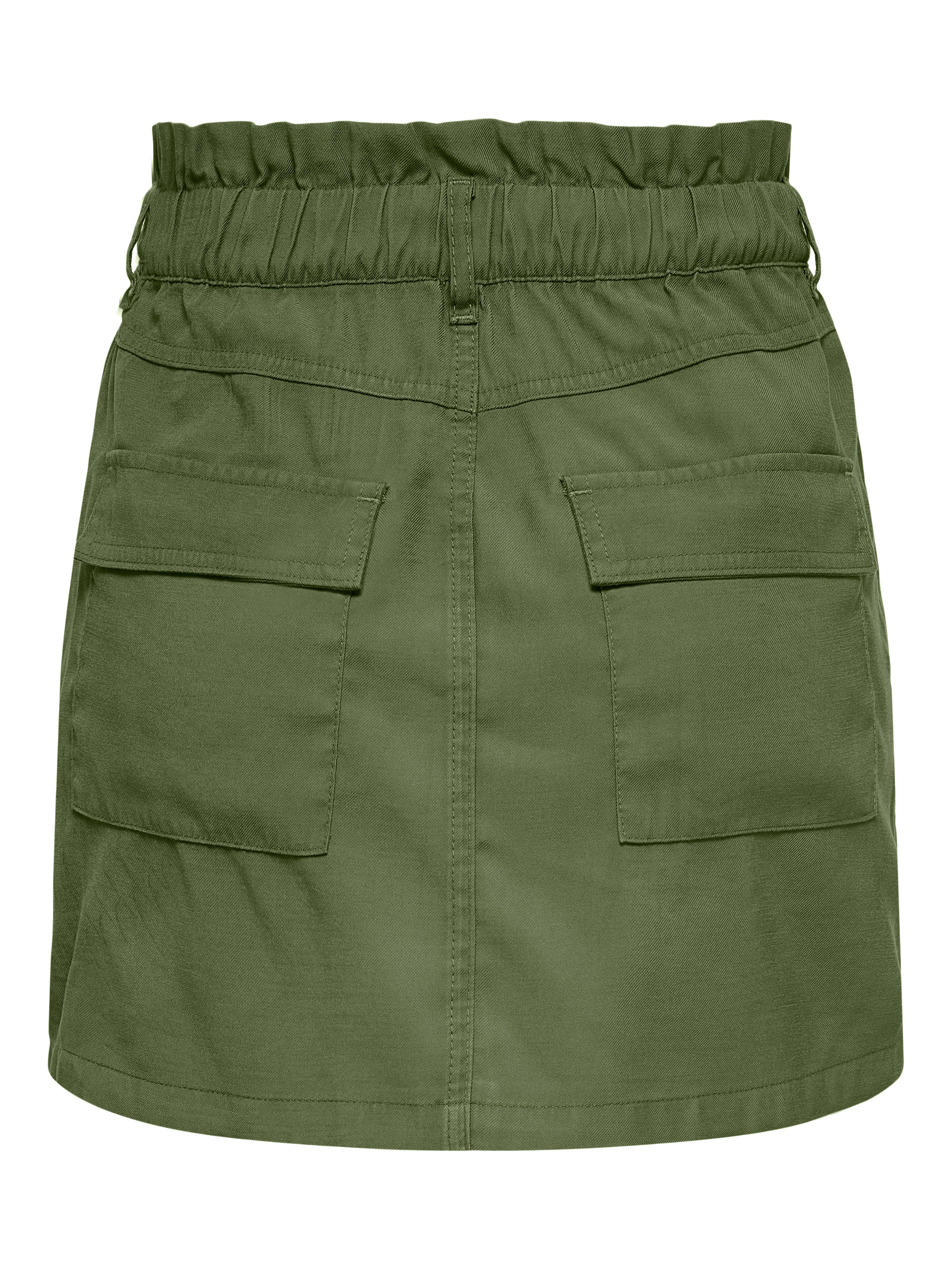 Short Cargo Skirt | Dark Green | ONLY®
