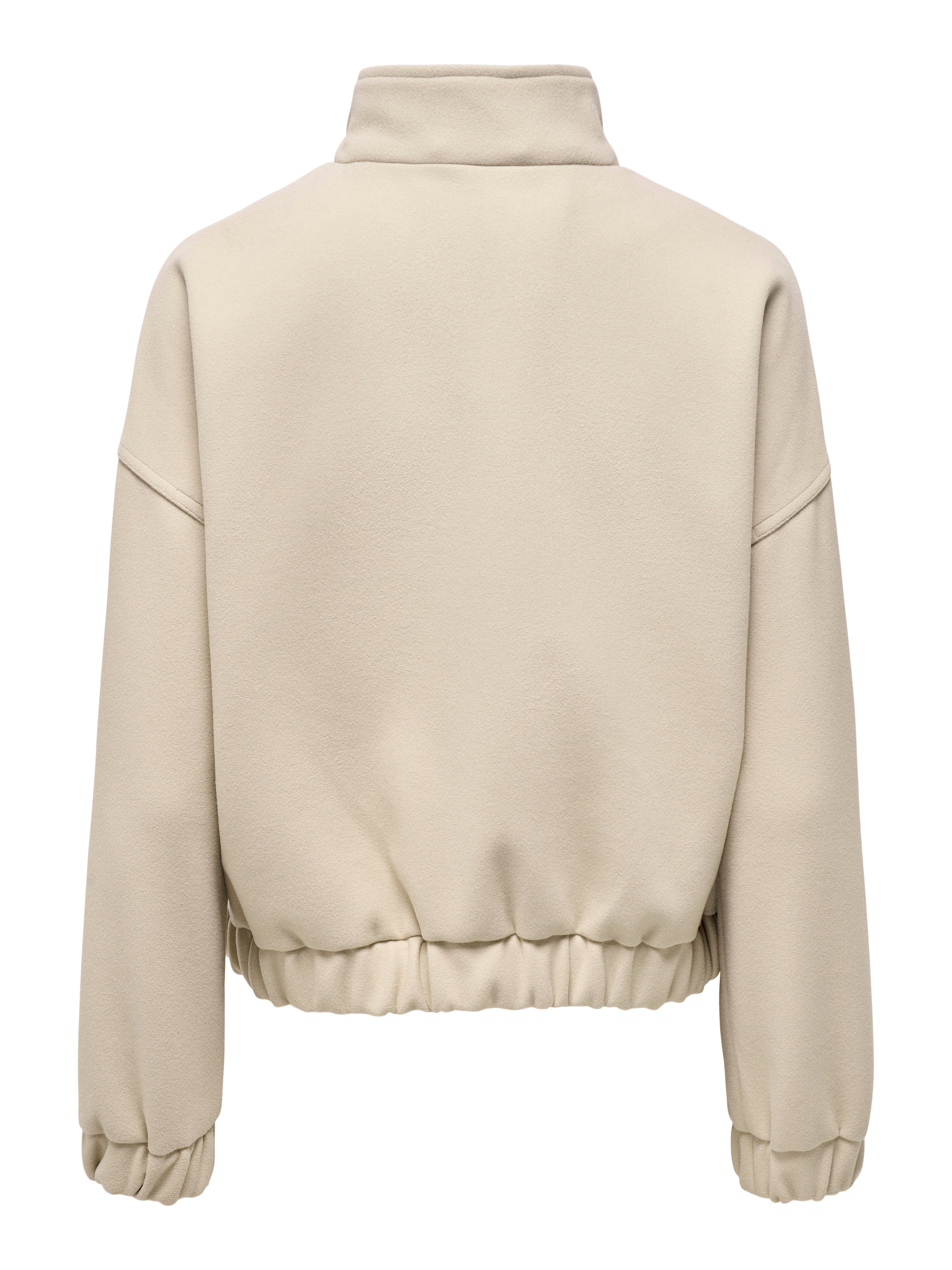 High neck Jacket | Light Grey | ONLY®