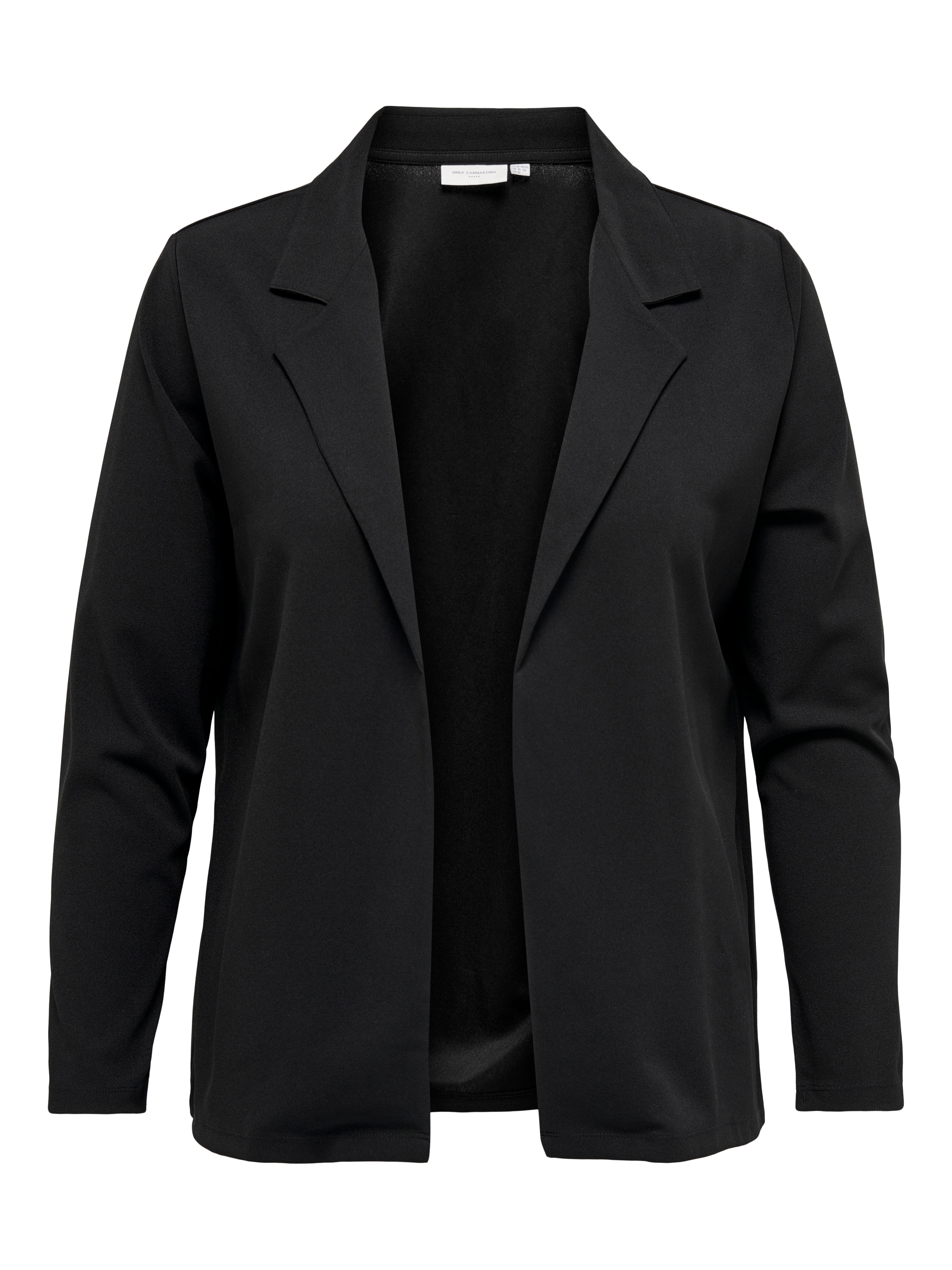 Curvy open Blazer | Black | ONLY®