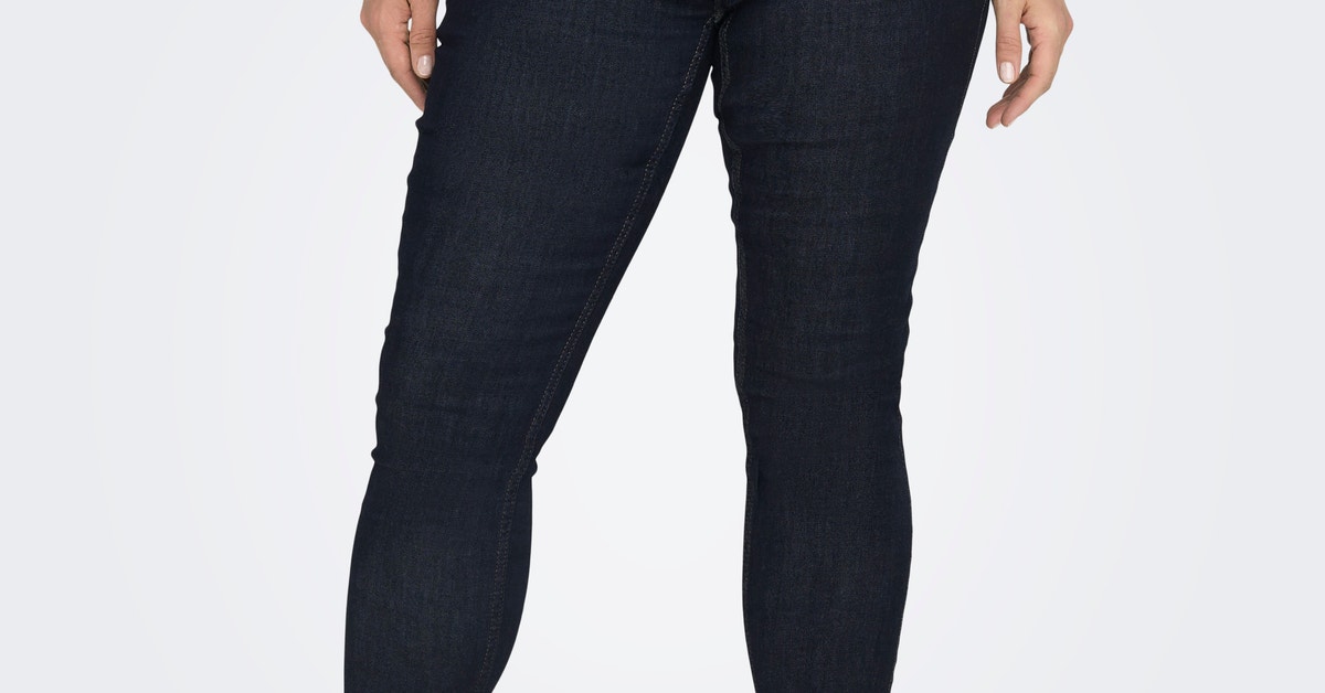 CARSALLY MID SKINNY DNM BJ370 | Mørk blå | ONLY®