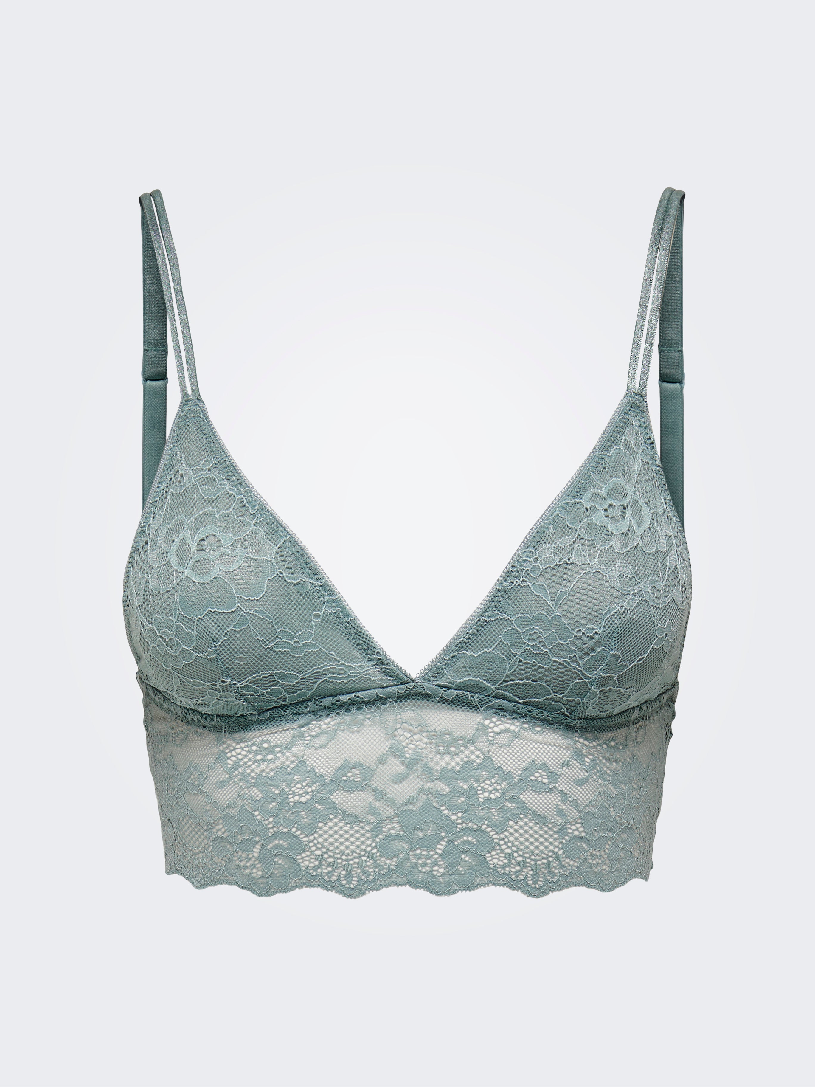 Lace Bra | Medium Grey | ONLY®