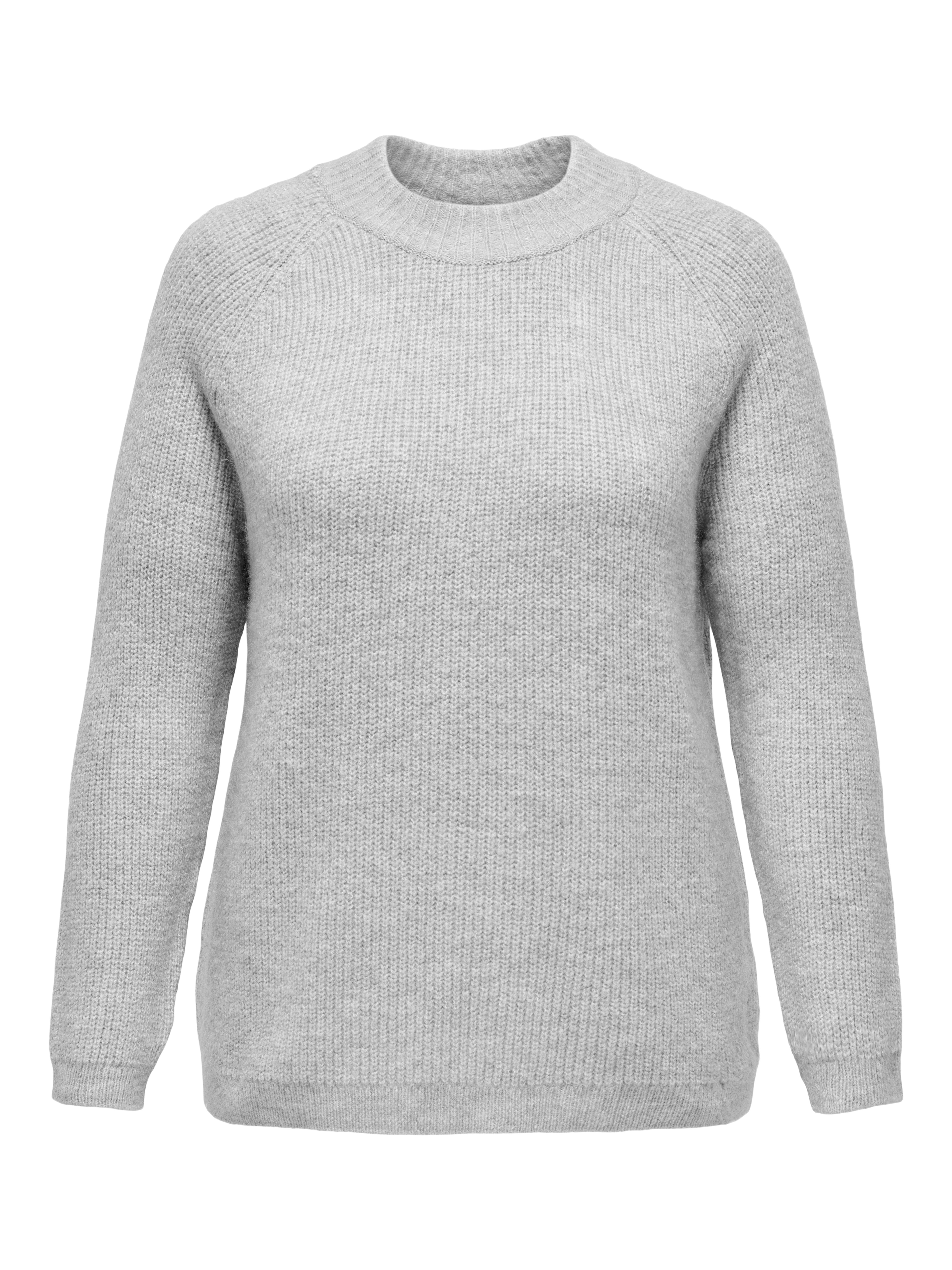 CARJADE Knitted pullover | Light Grey | ONLY®