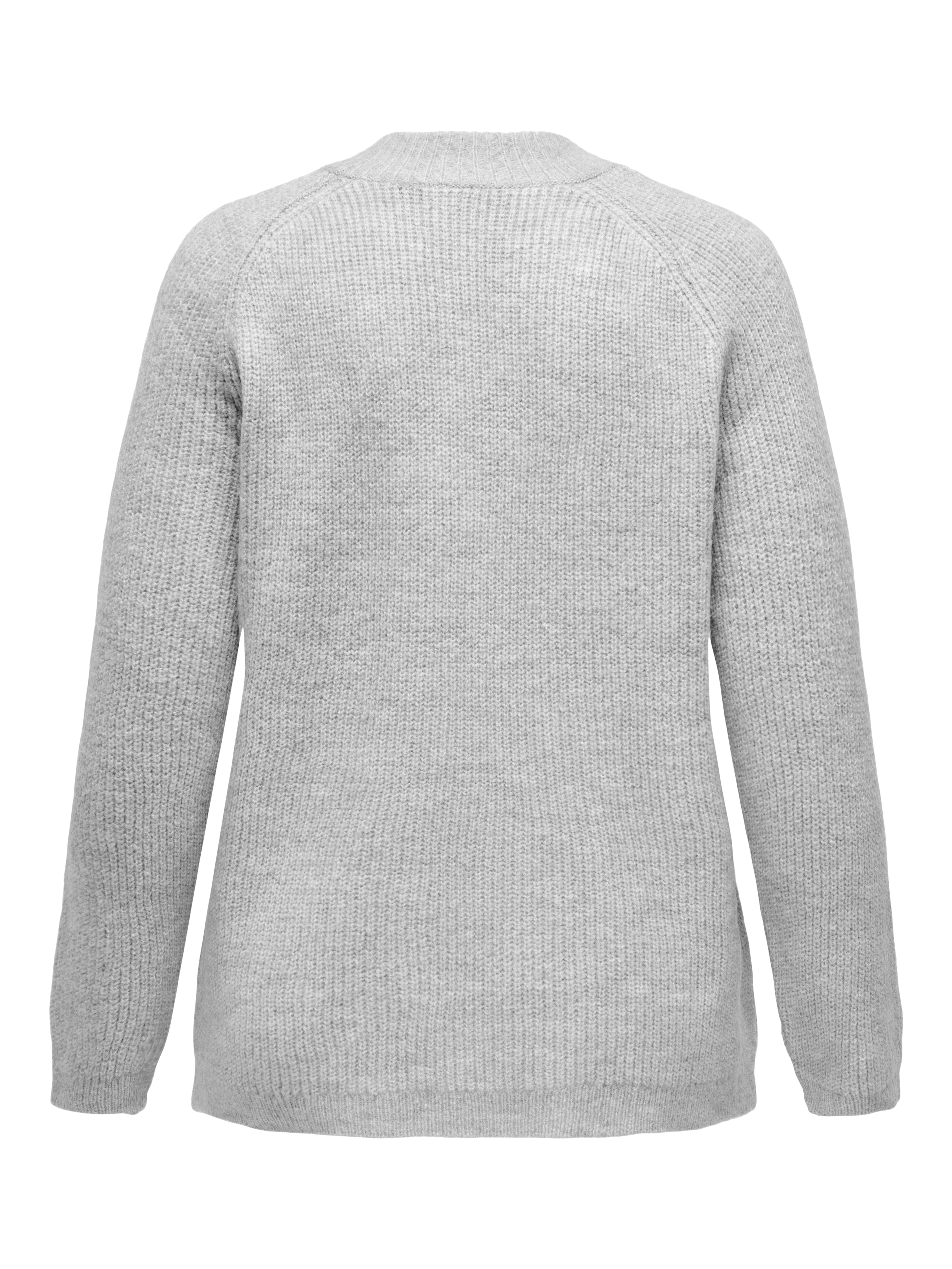CARJADE Knitted pullover | Light Grey | ONLY®
