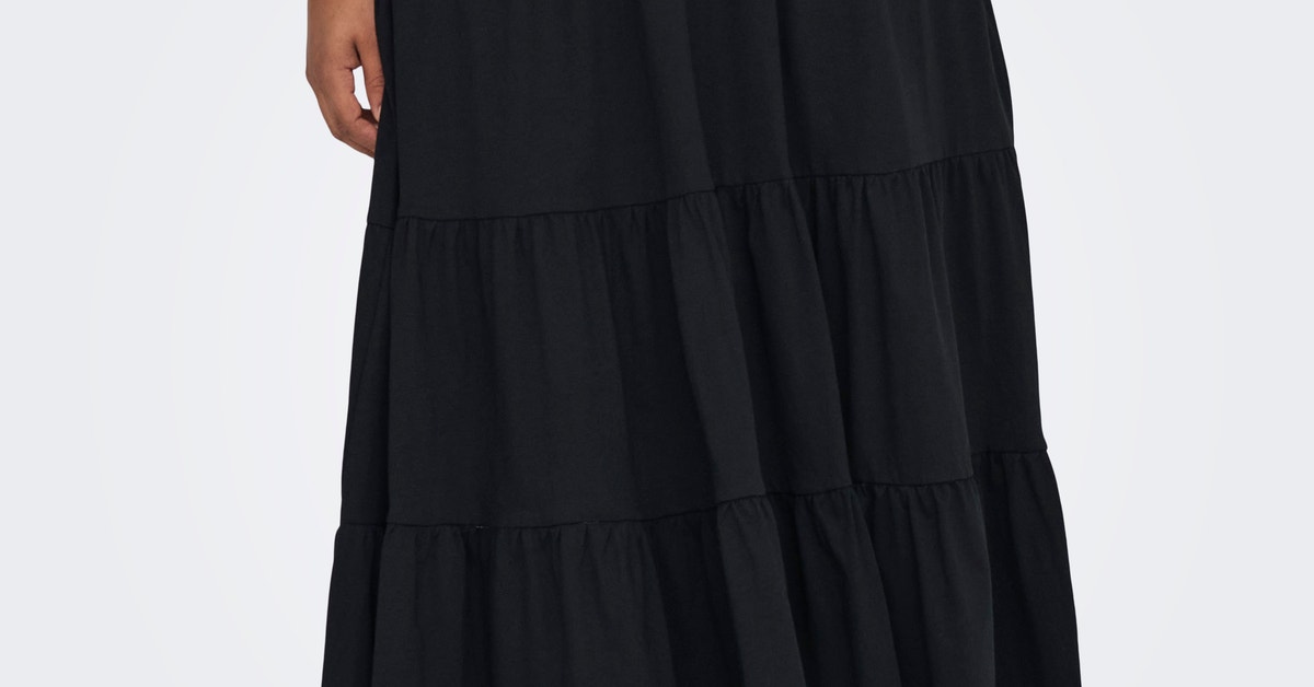 CARMAY Lange rok | Zwart | ONLY®