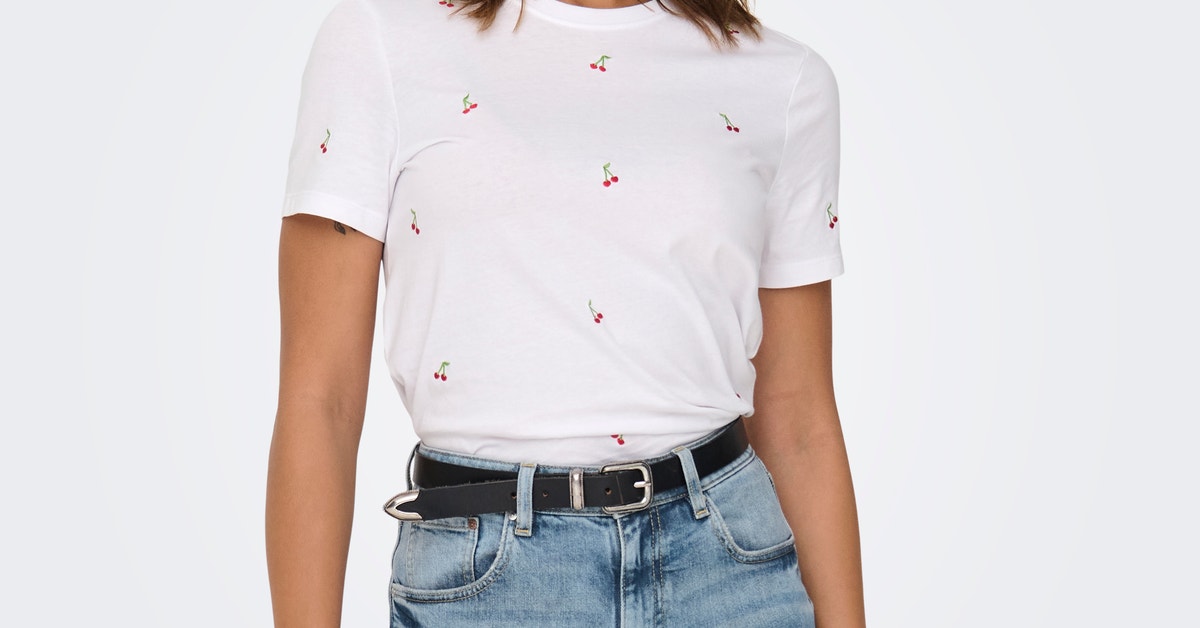 ONLKETTY T-skjorte | Hvit | ONLY®