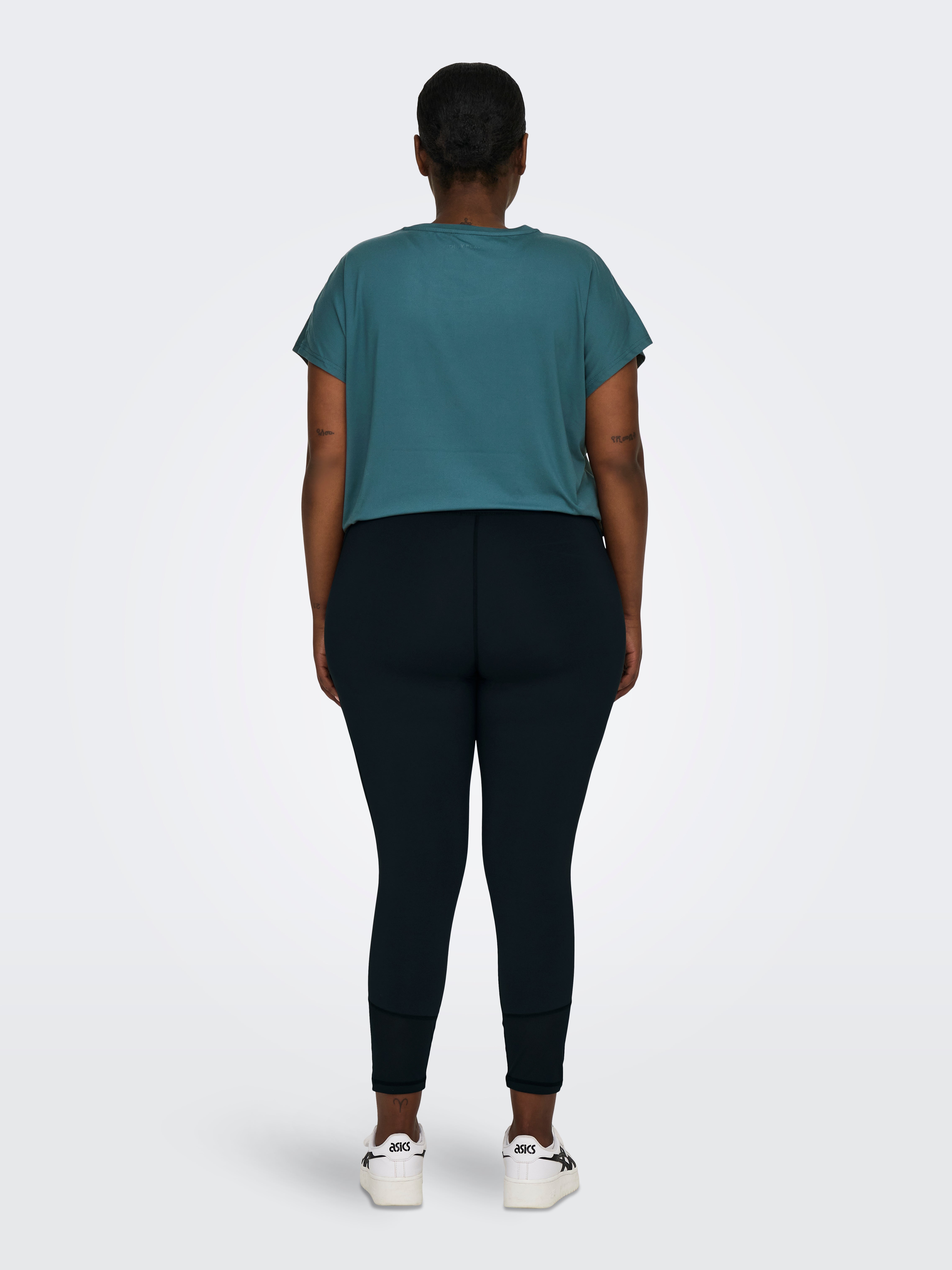 Tight Fit High waist Curve Leggings | Black | ONLY®