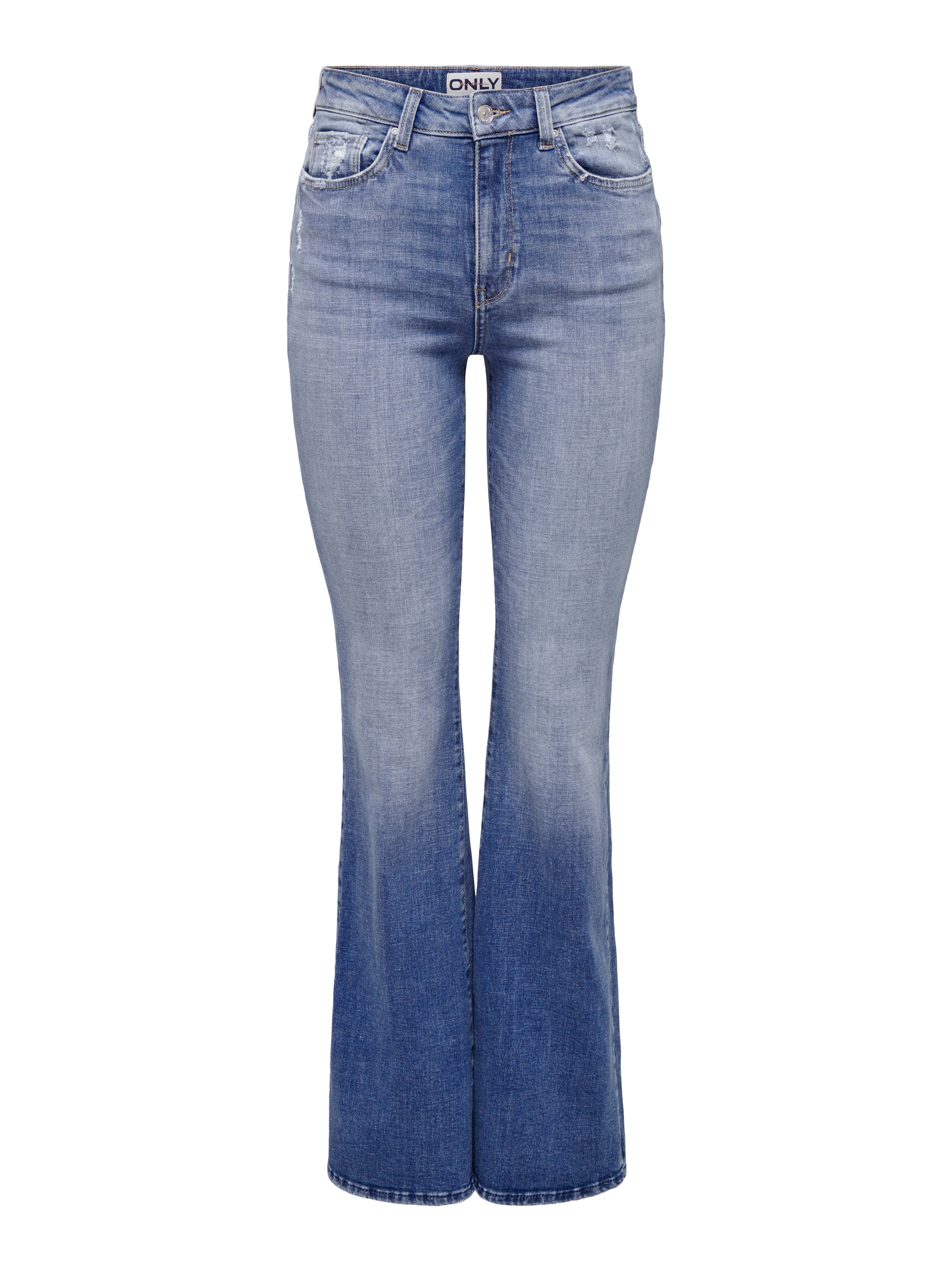 Jeans Flared Fit Taille haute | Medium Blue | ONLY®