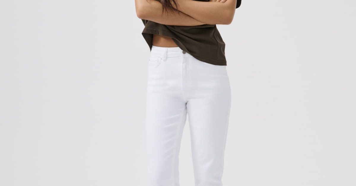 ONLEMILY STRETCH HW ST AK DNM CRO790NOOS White ONLY onlemily-stretch-hw-st-ak-dnm-cro790noos-white-only
