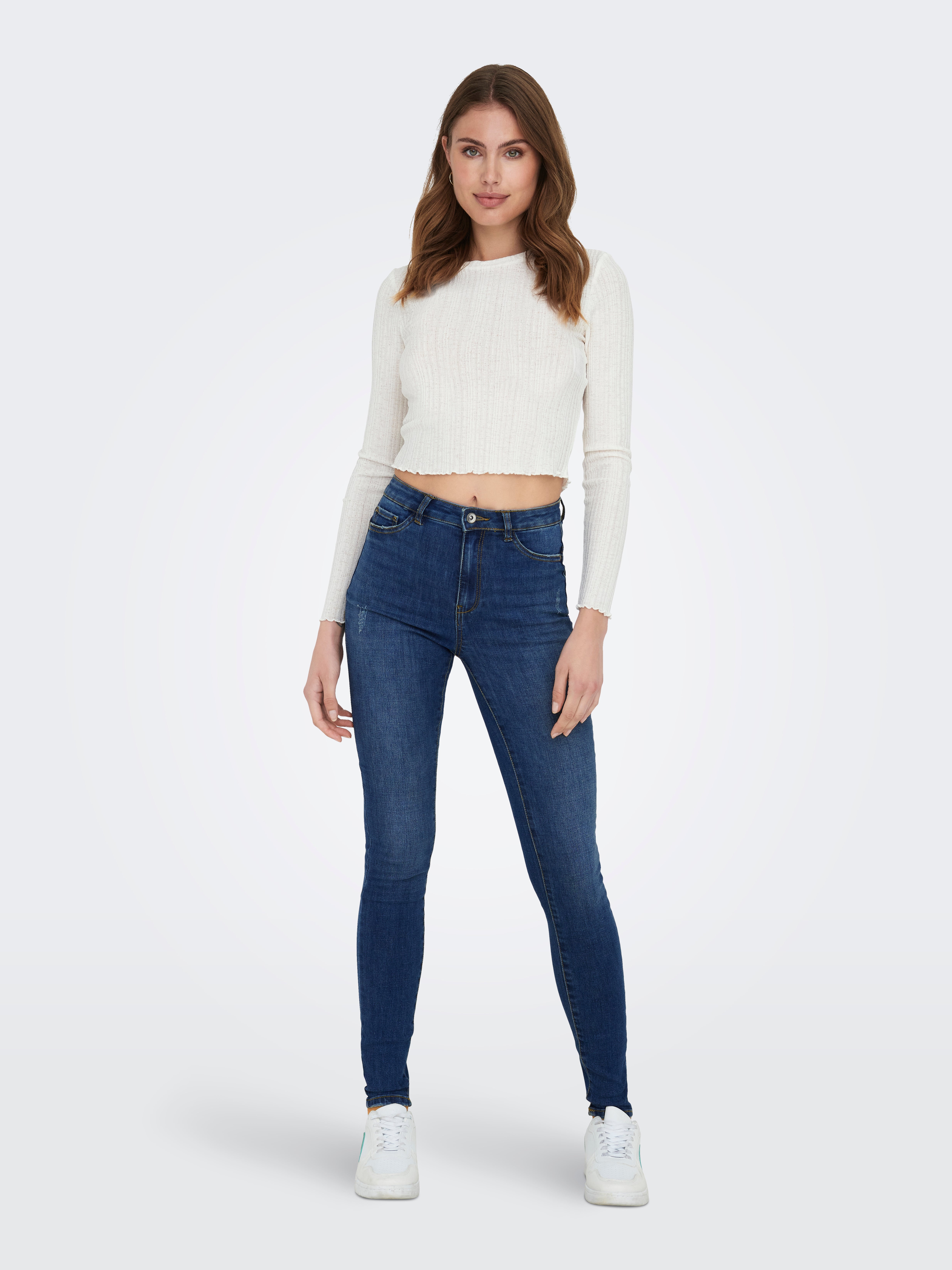 Skinny Fit High waist Jeans | Medium Blue | ONLY®