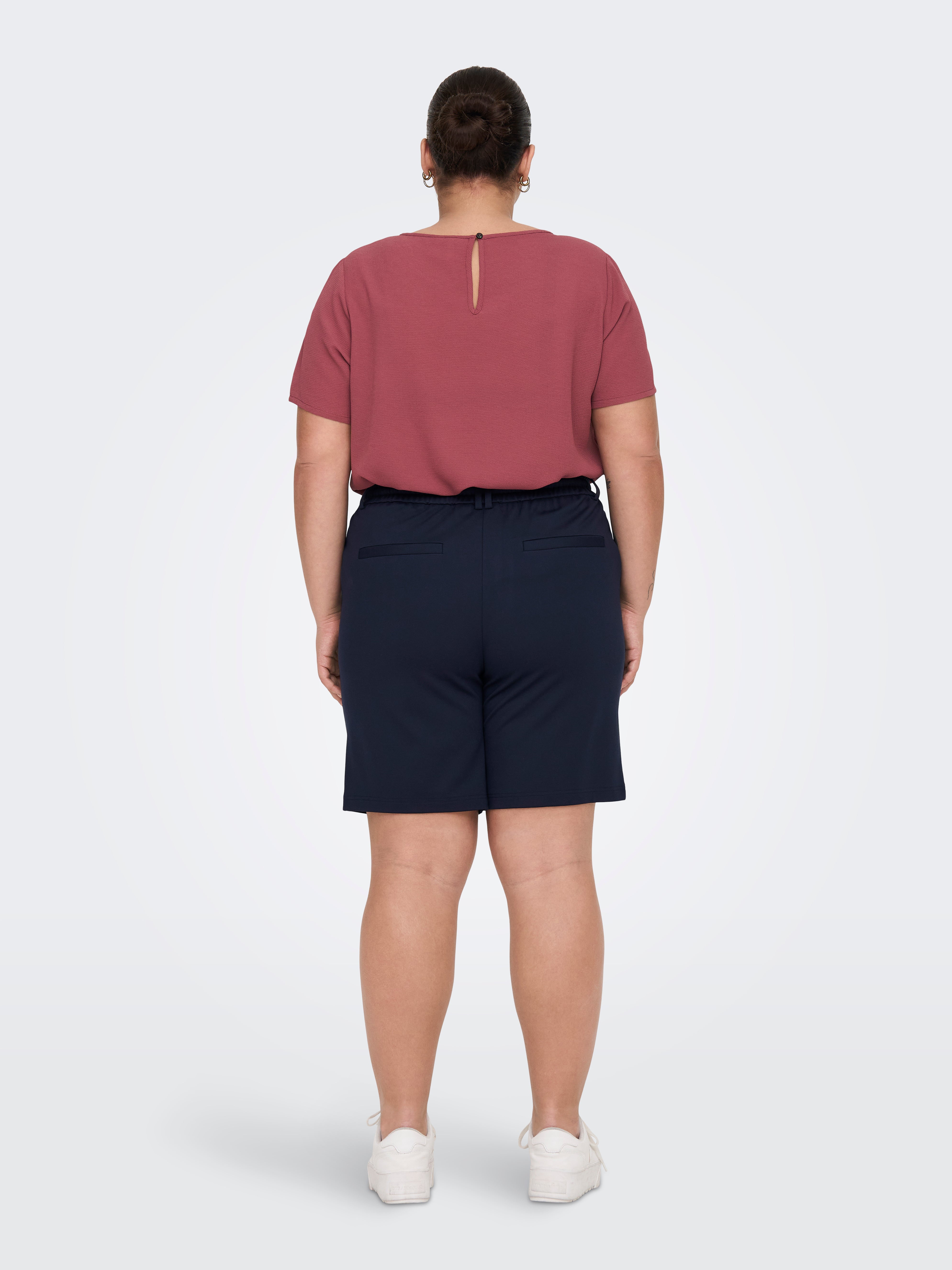 Normal geschnitten Shorts | Dunkelblau | ONLY®