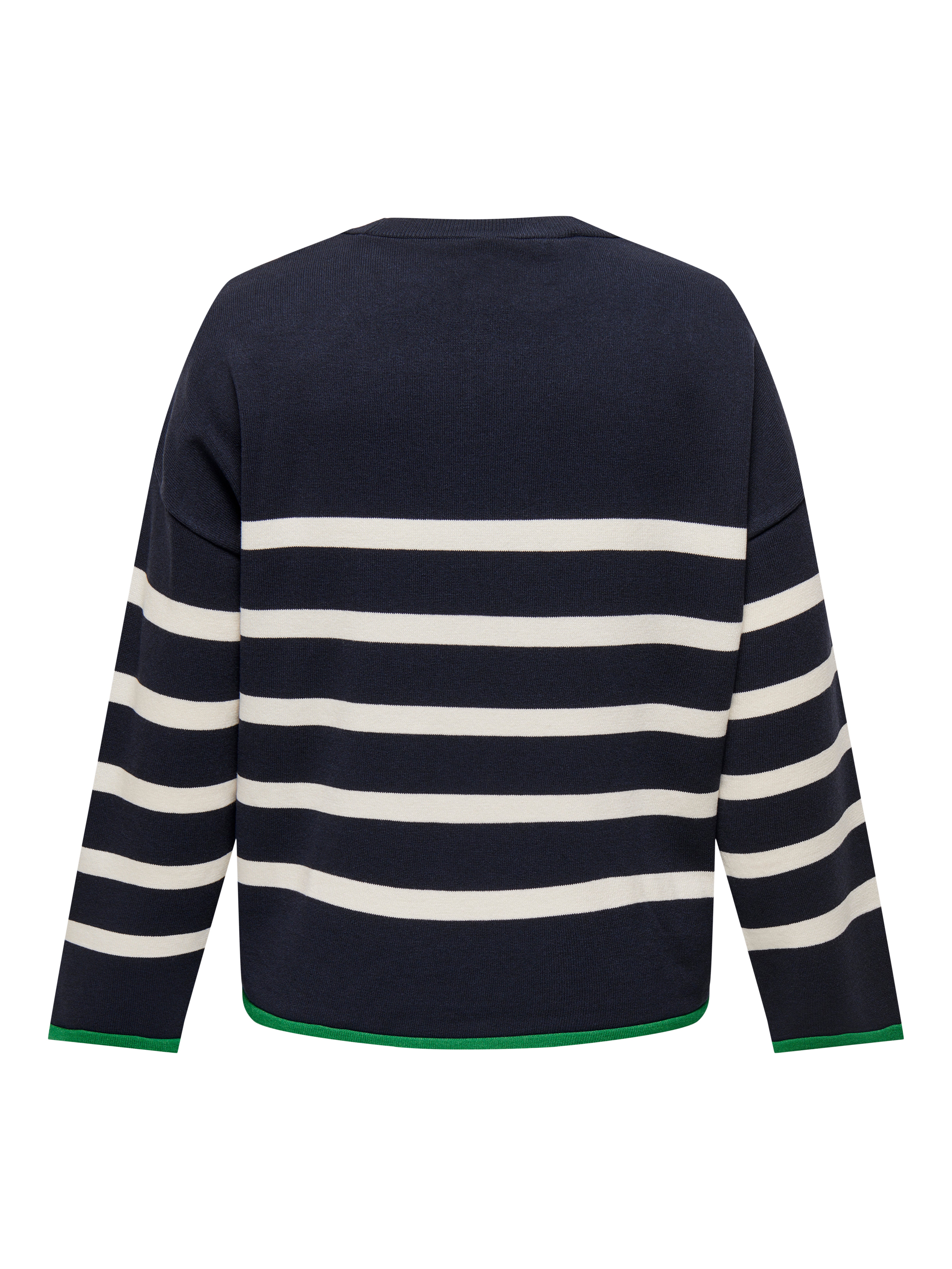 O-hals Curve Genser | Mørk blå | ONLY®