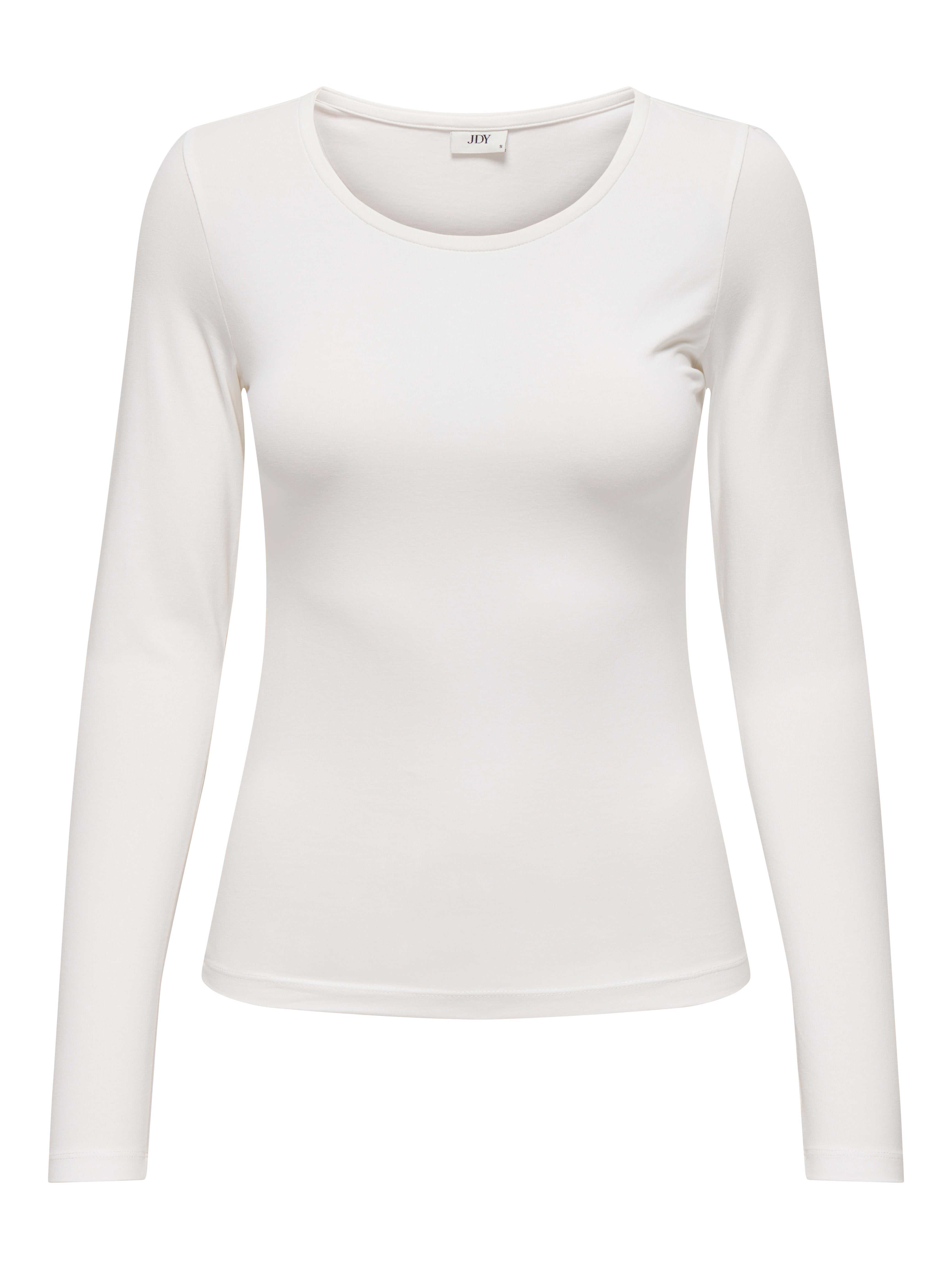 Tight fitted top | White | ONLY®
