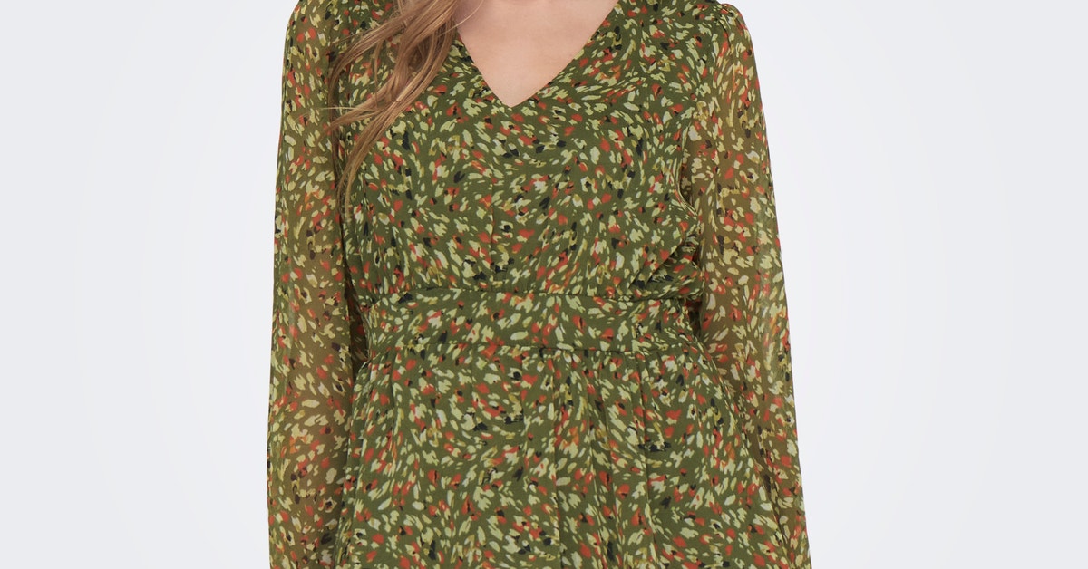 ONLADELE Robe courte | Vert moyen | ONLY®