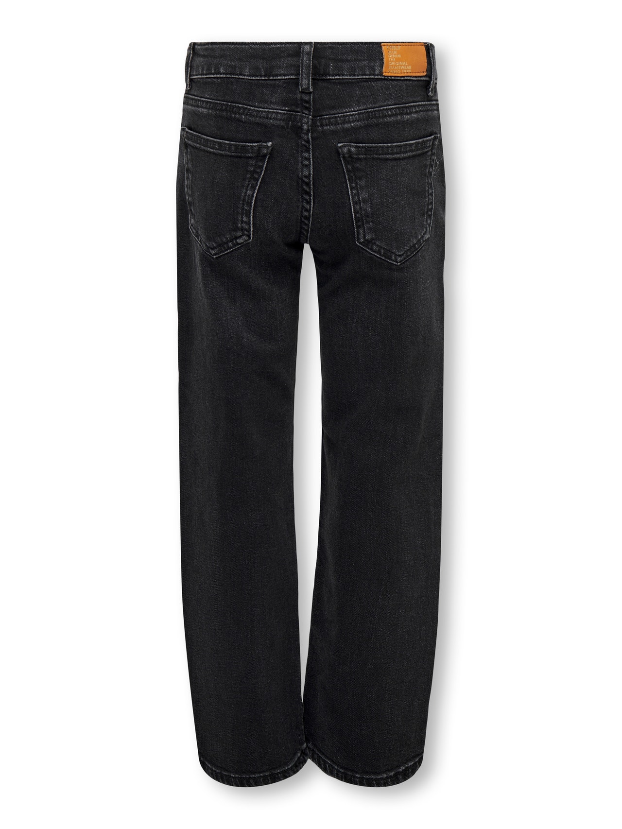 Wide Leg Fit Jeans Black Only®