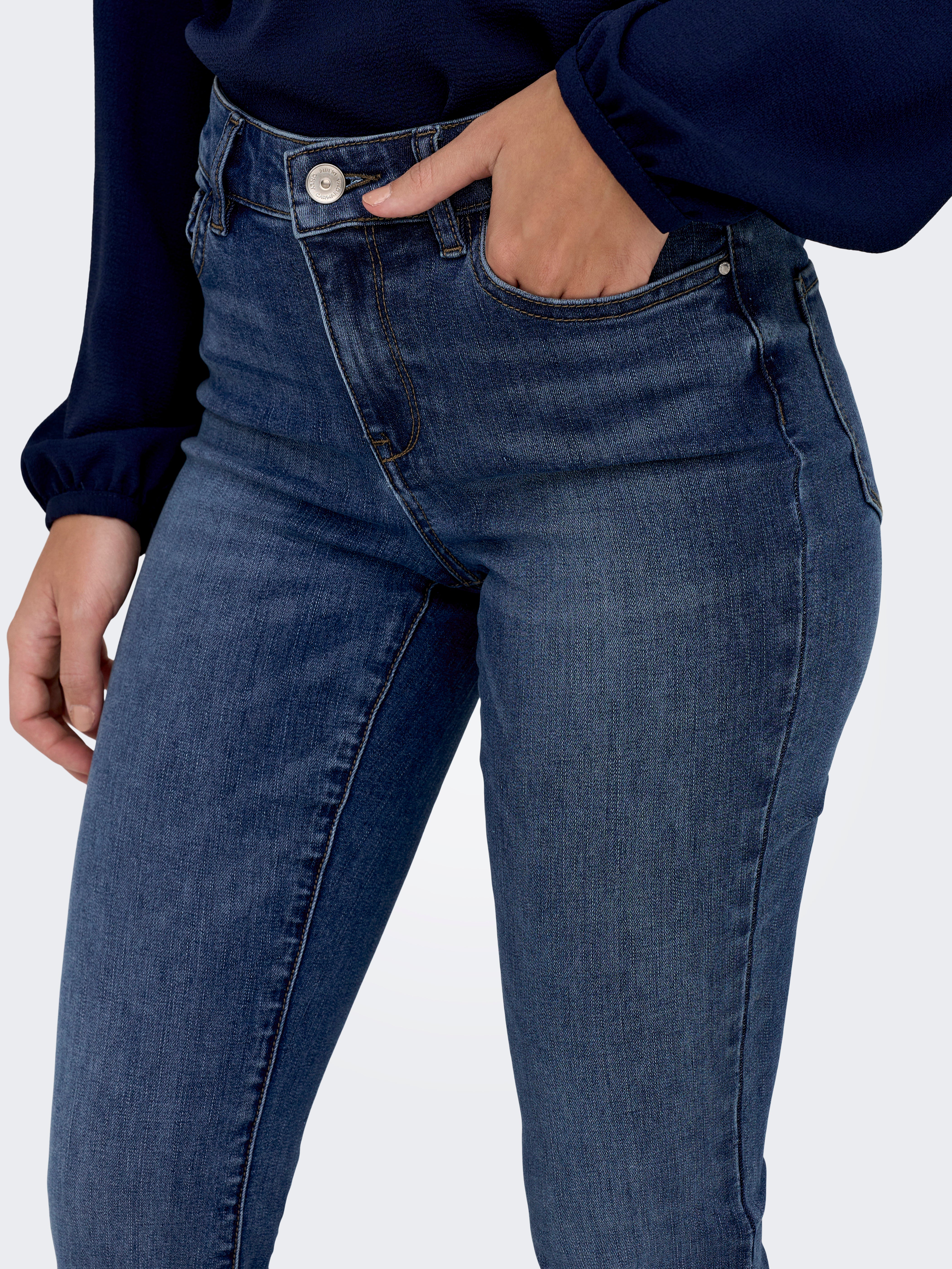 Flared Fit Mid waist Jeans | Medium Blue | ONLY®