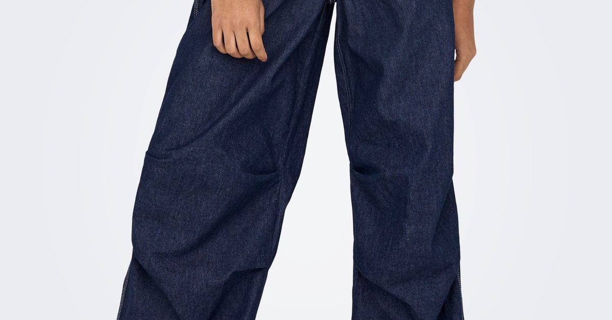 ONLKYLIE Taille classique Loose Fit Jeans | Bleu foncé | ONLY®