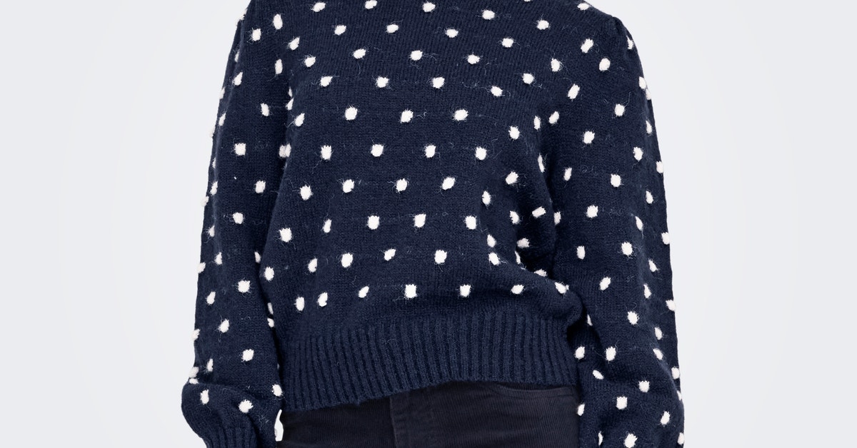 JDYSIGRID Gebreide pullover | Donkerblauw | ONLY®