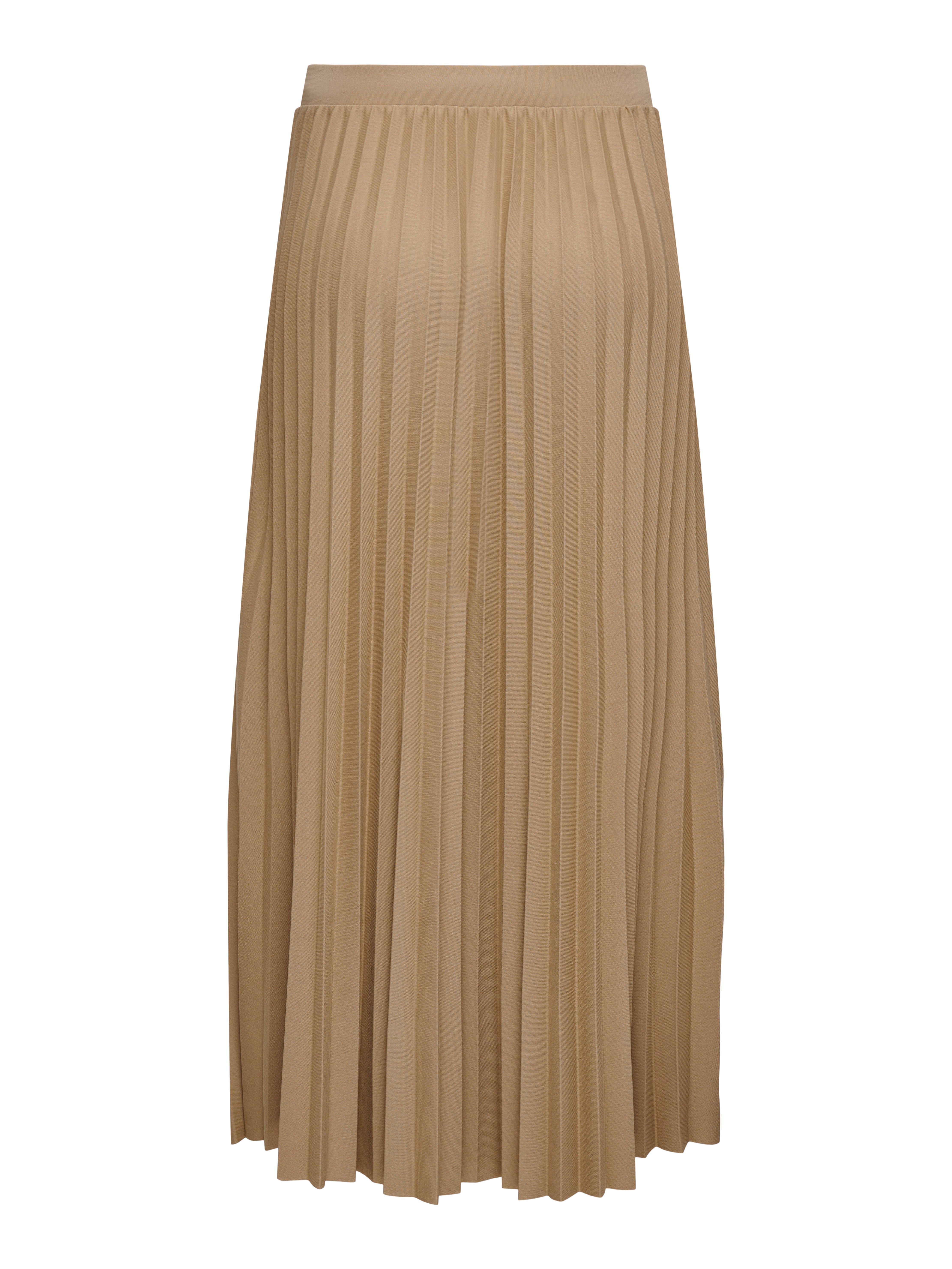 Mid waist Lange rok | Lichtbruin | ONLY®