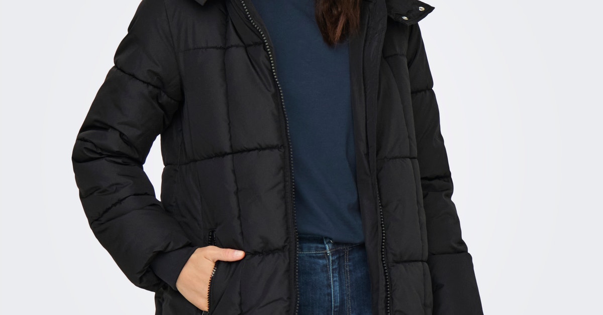 JDYDAISY Puffer coat | Black | ONLY®