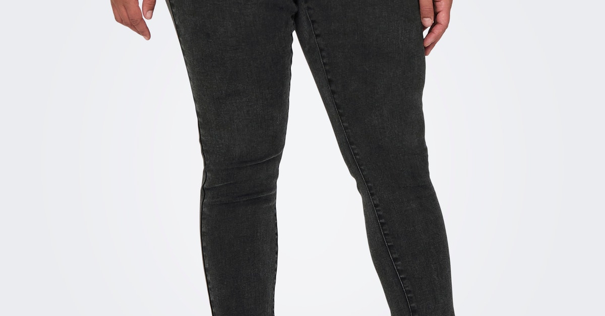 CARROSE High waist Skinny fit Jeans | Zwart | ONLY®