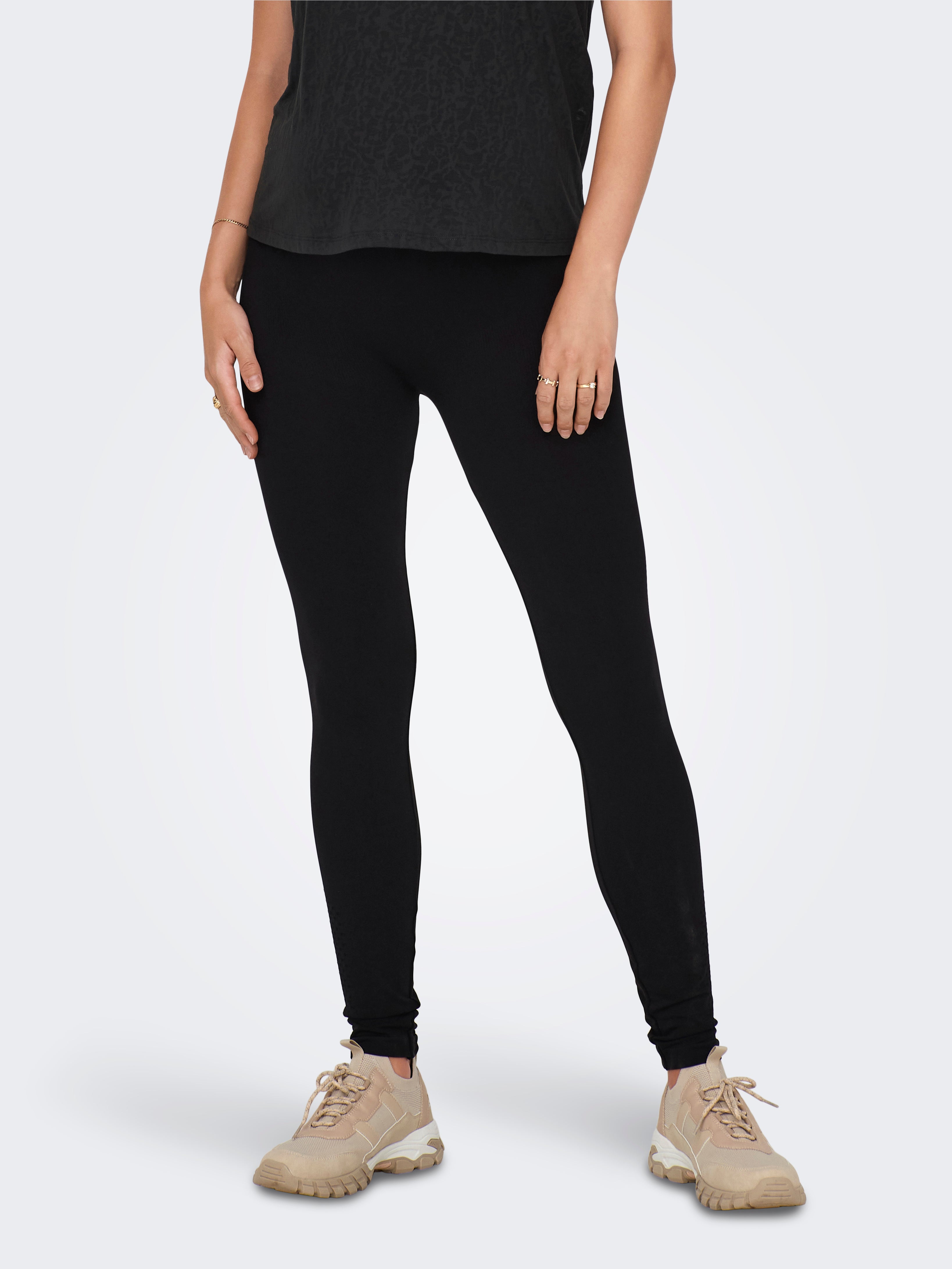 Regular fit Legging | Zwart | ONLY®