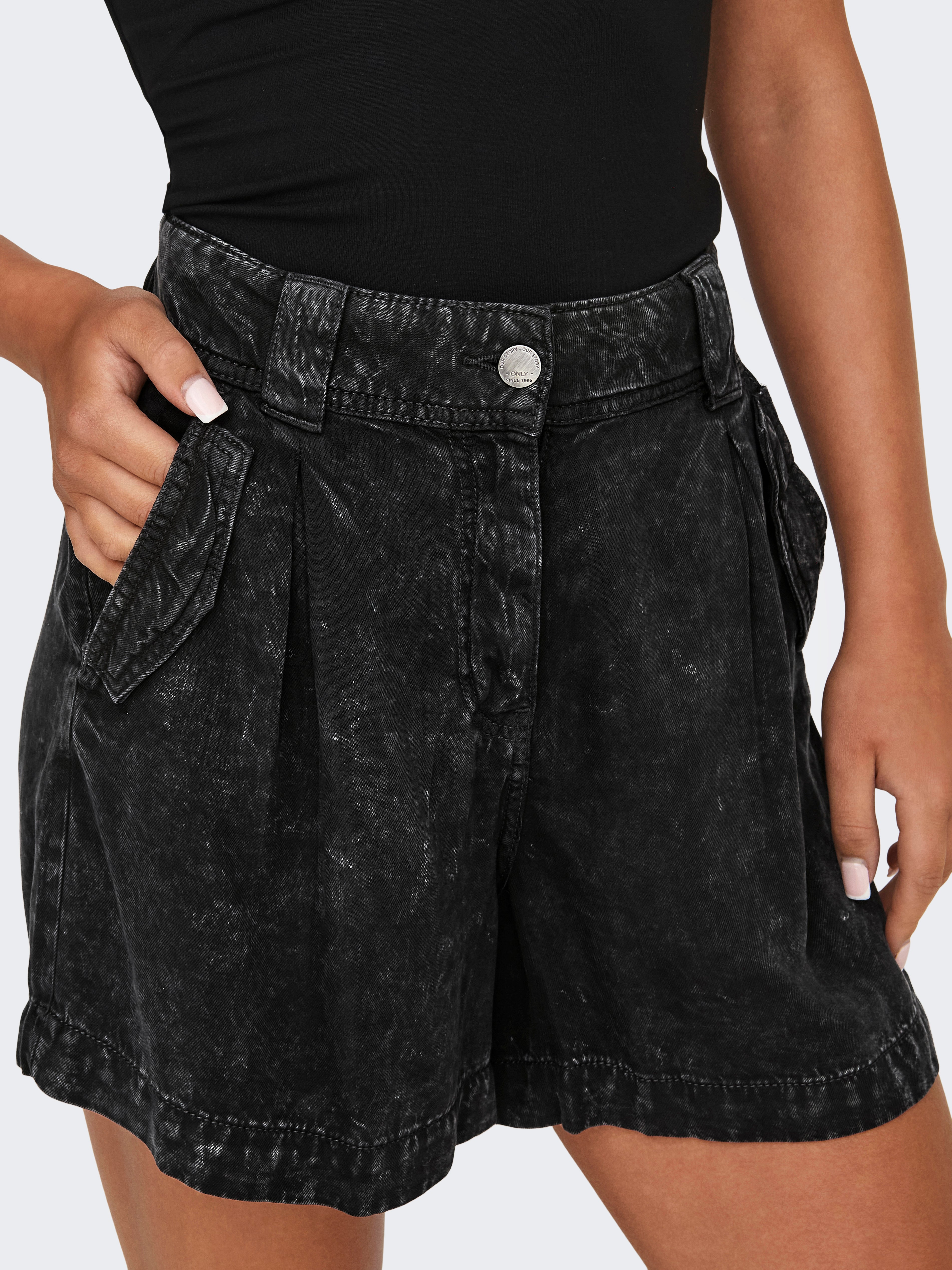 Combi-shorts Regular Fit | Noir | ONLY®