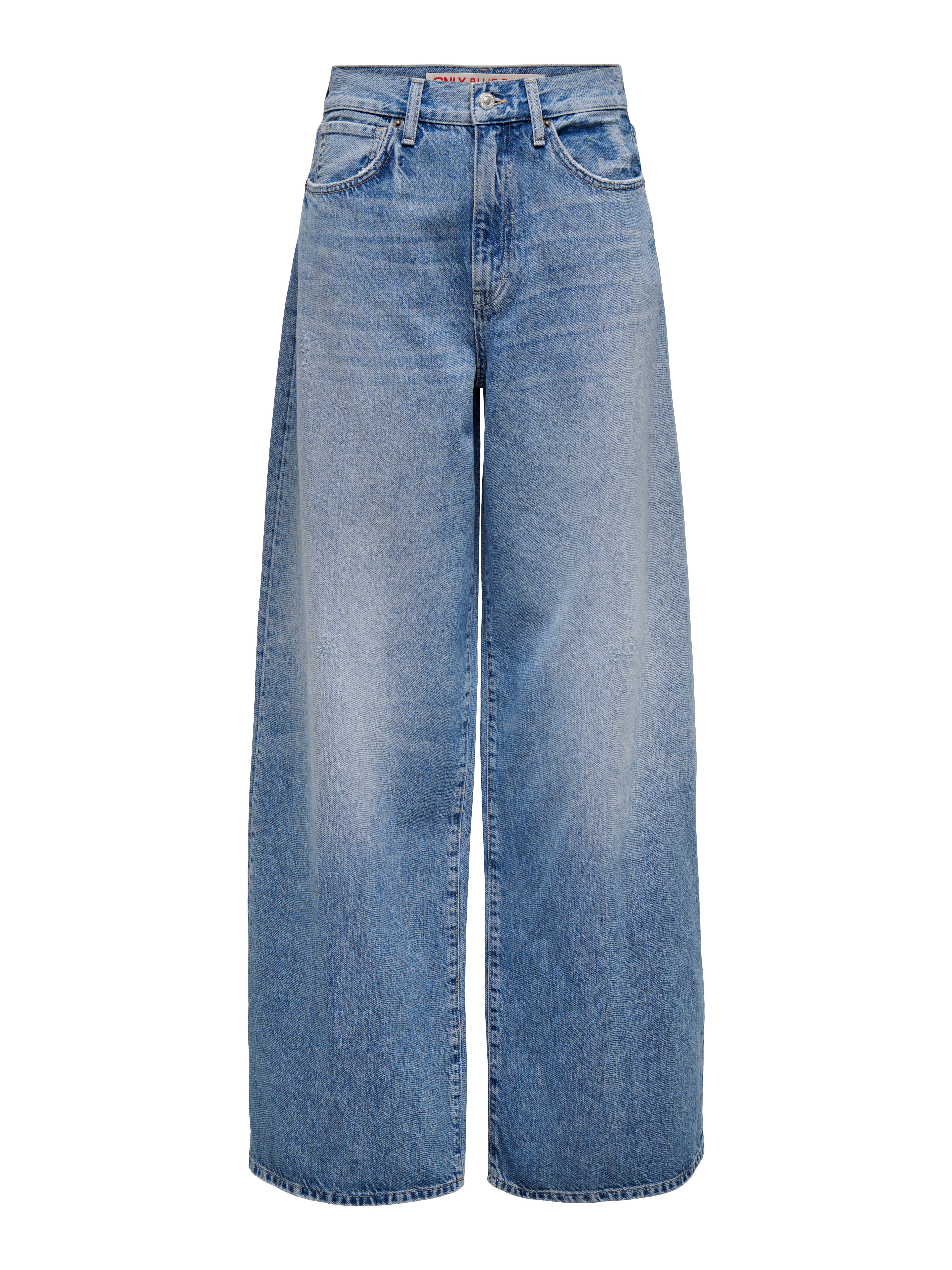 Jeans Wide Leg Fit Taille haute | Bleu moyen | ONLY®