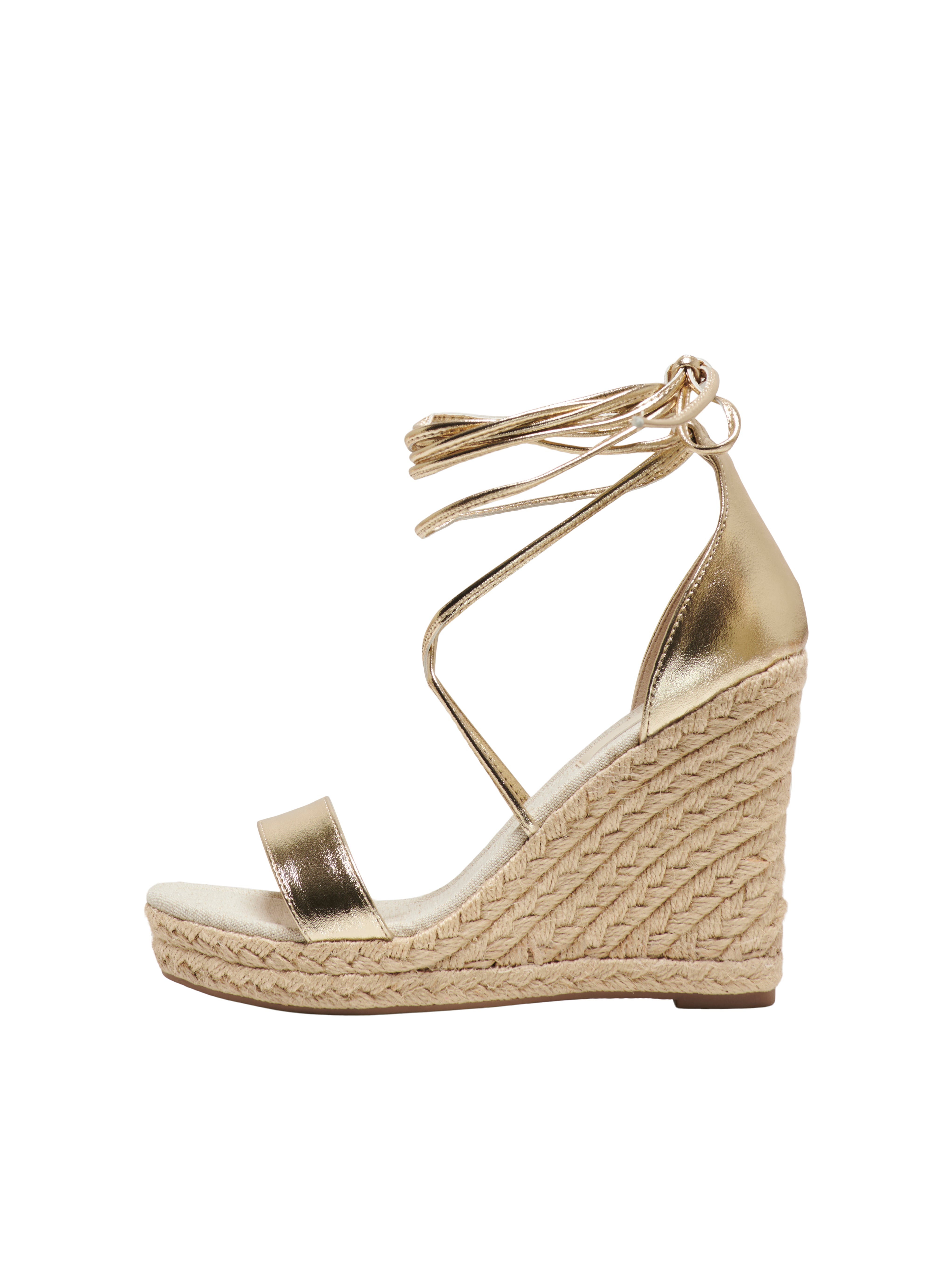 High heels sandals | Gold | ONLY®