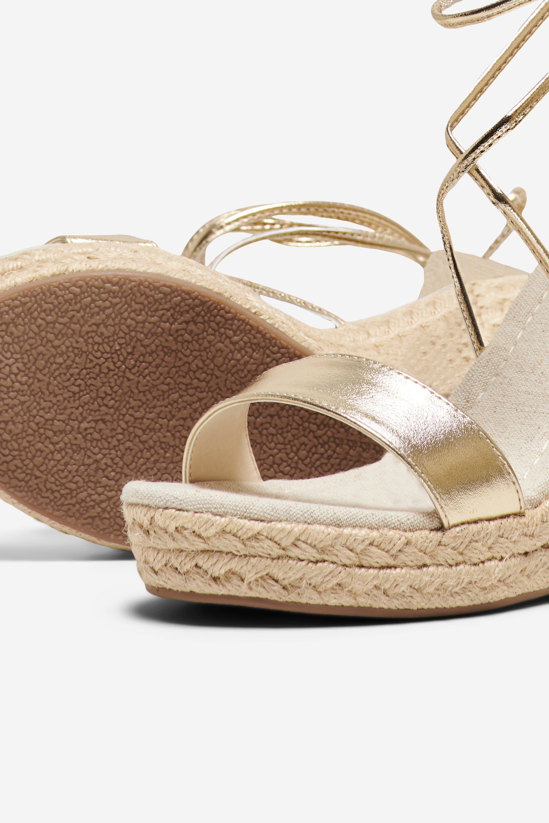 High heels sandals | Gold | ONLY®