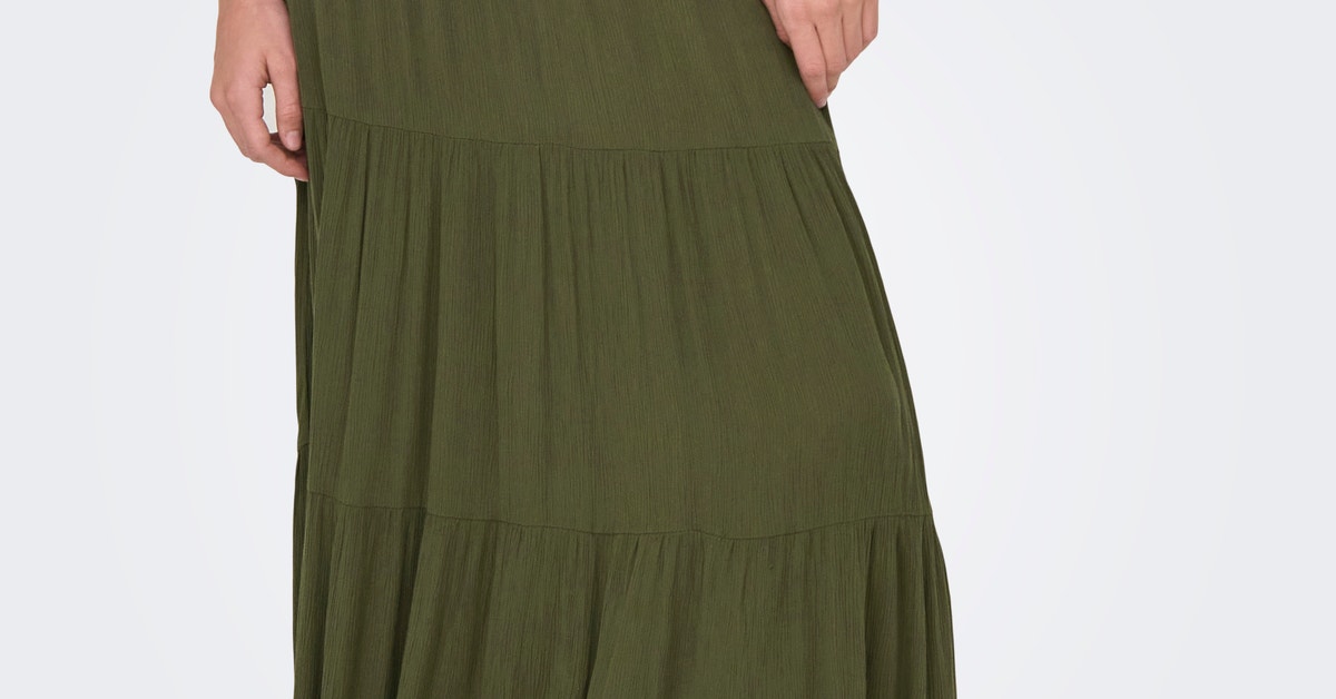 ONLMIKKA Lange rok | Midden Groen | ONLY®