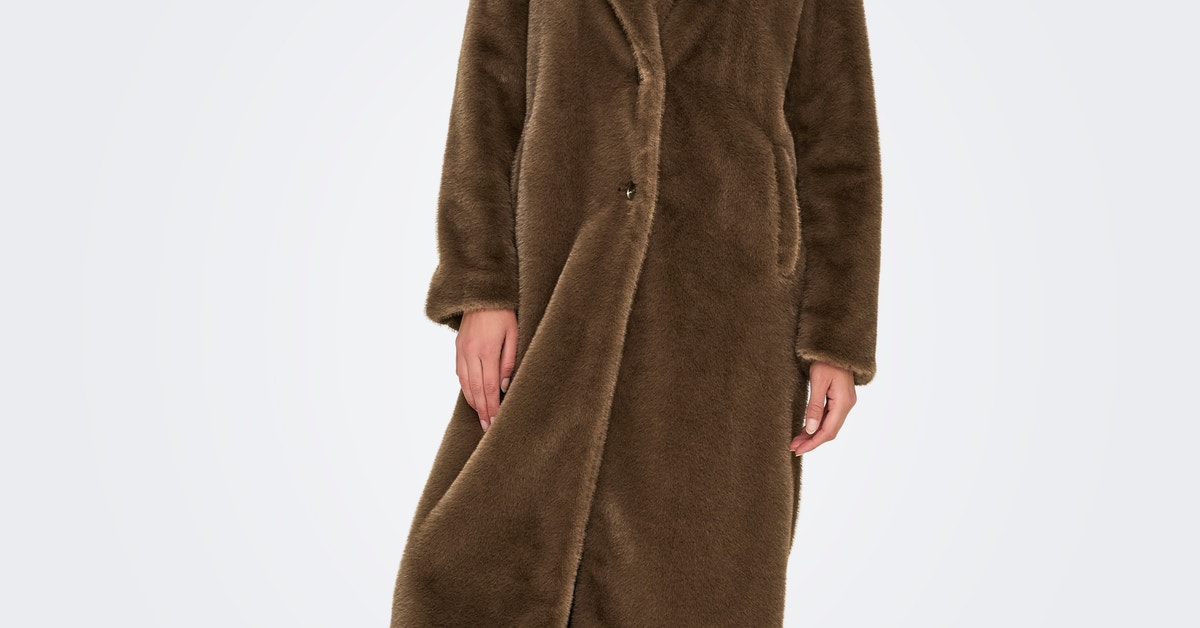 ONLMEAGAN Abrigo | Marrón oscuro | ONLY®