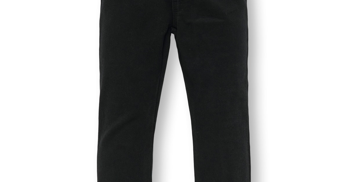 KMGROYAL Corte flared Vaqueros | Negro | ONLY®