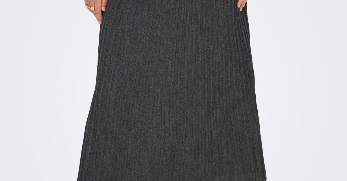 CARTESS Knitted skirt | Dark Grey | ONLY®