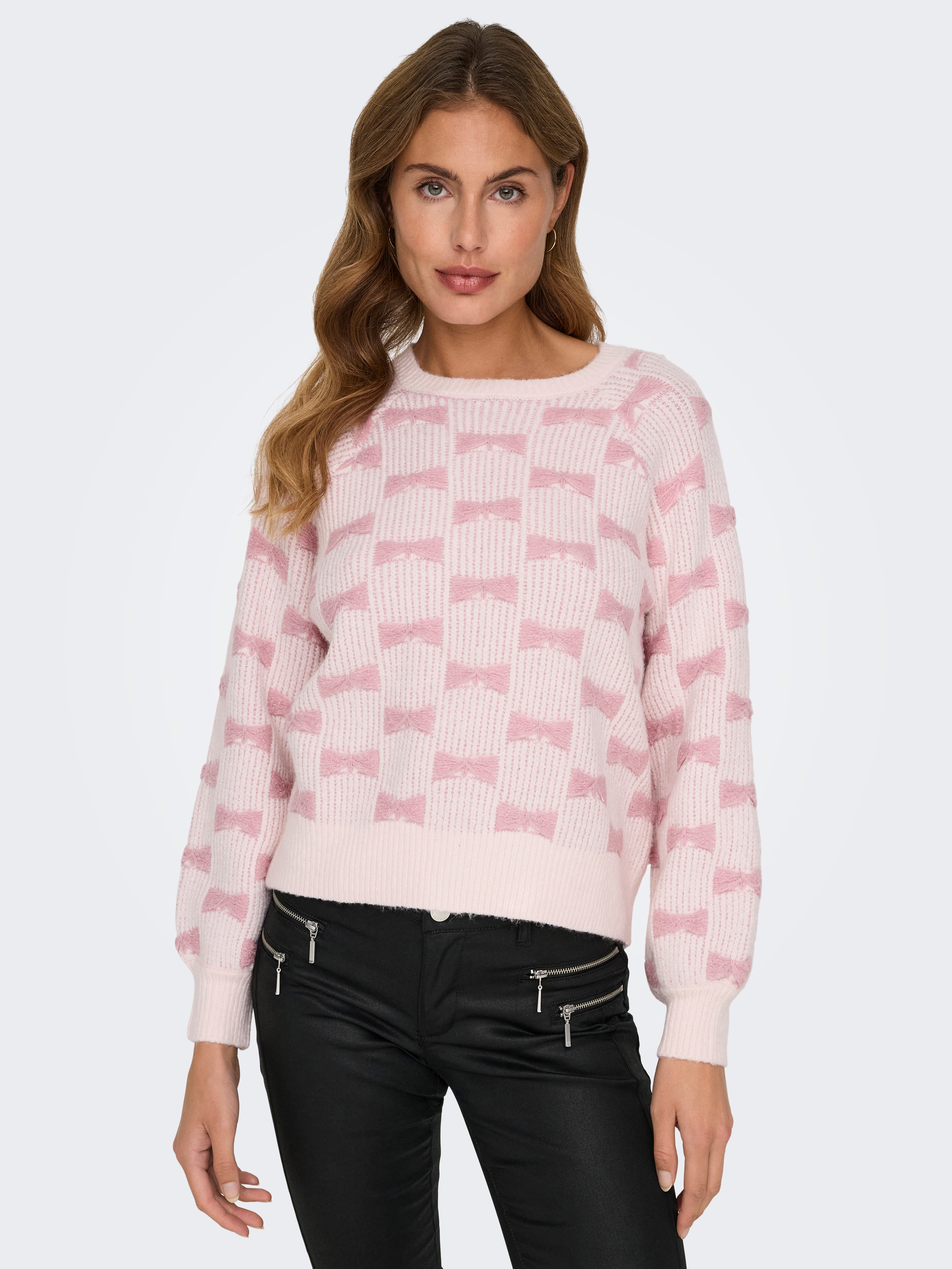 ONLCLARA Sweter wkładany przez głowę | Light Rose | ONLY®