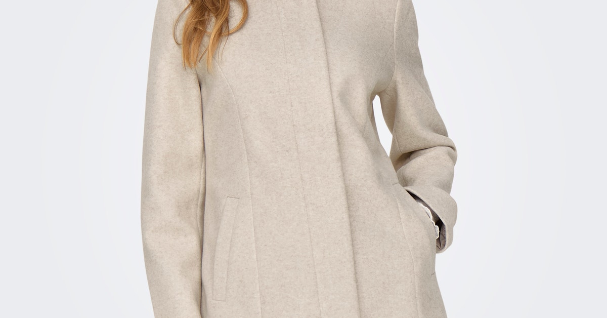 ONLAUGUSTA Coat | Light Grey | ONLY®