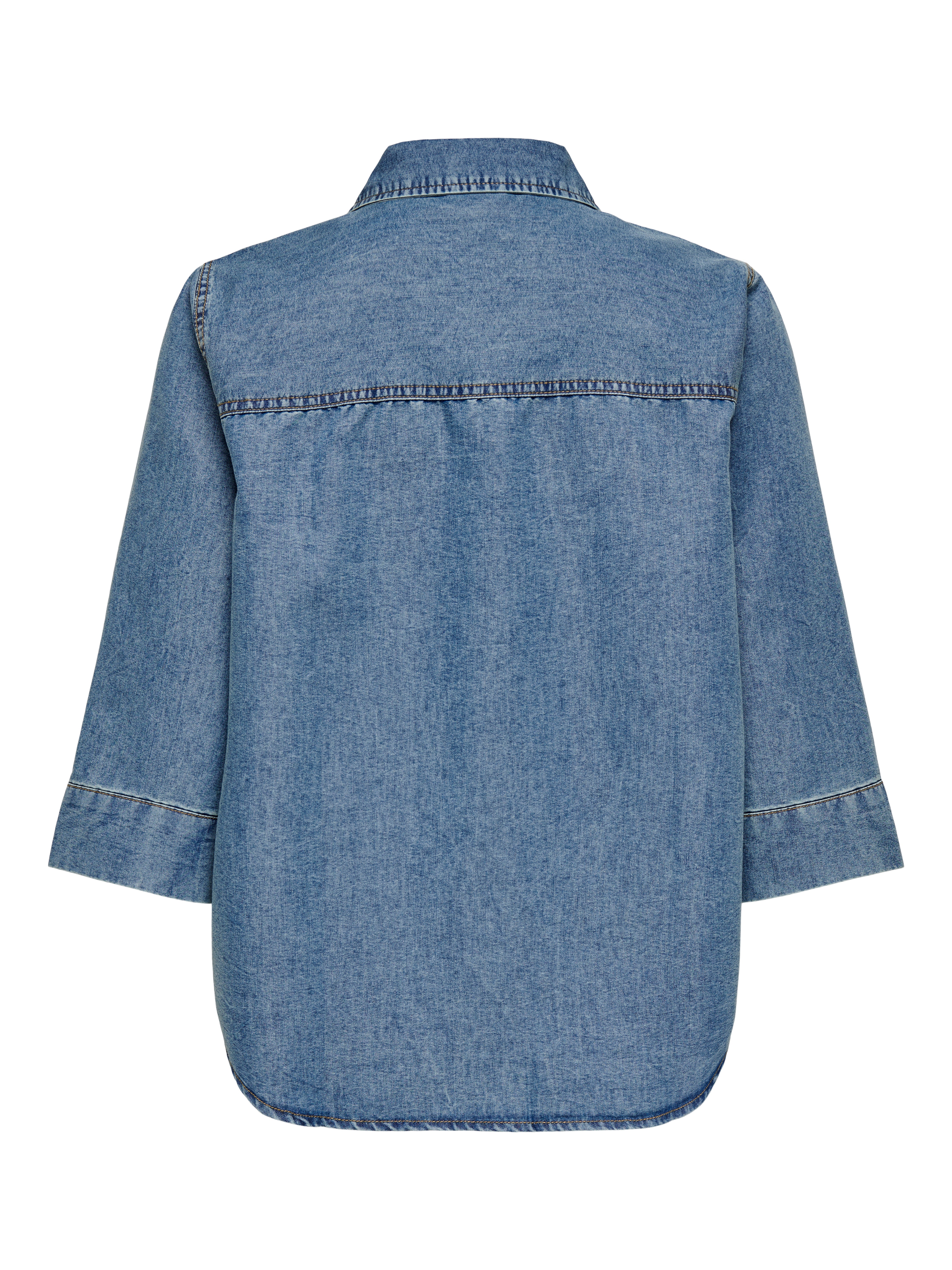Loose denim shirt | Medium Blue | ONLY®