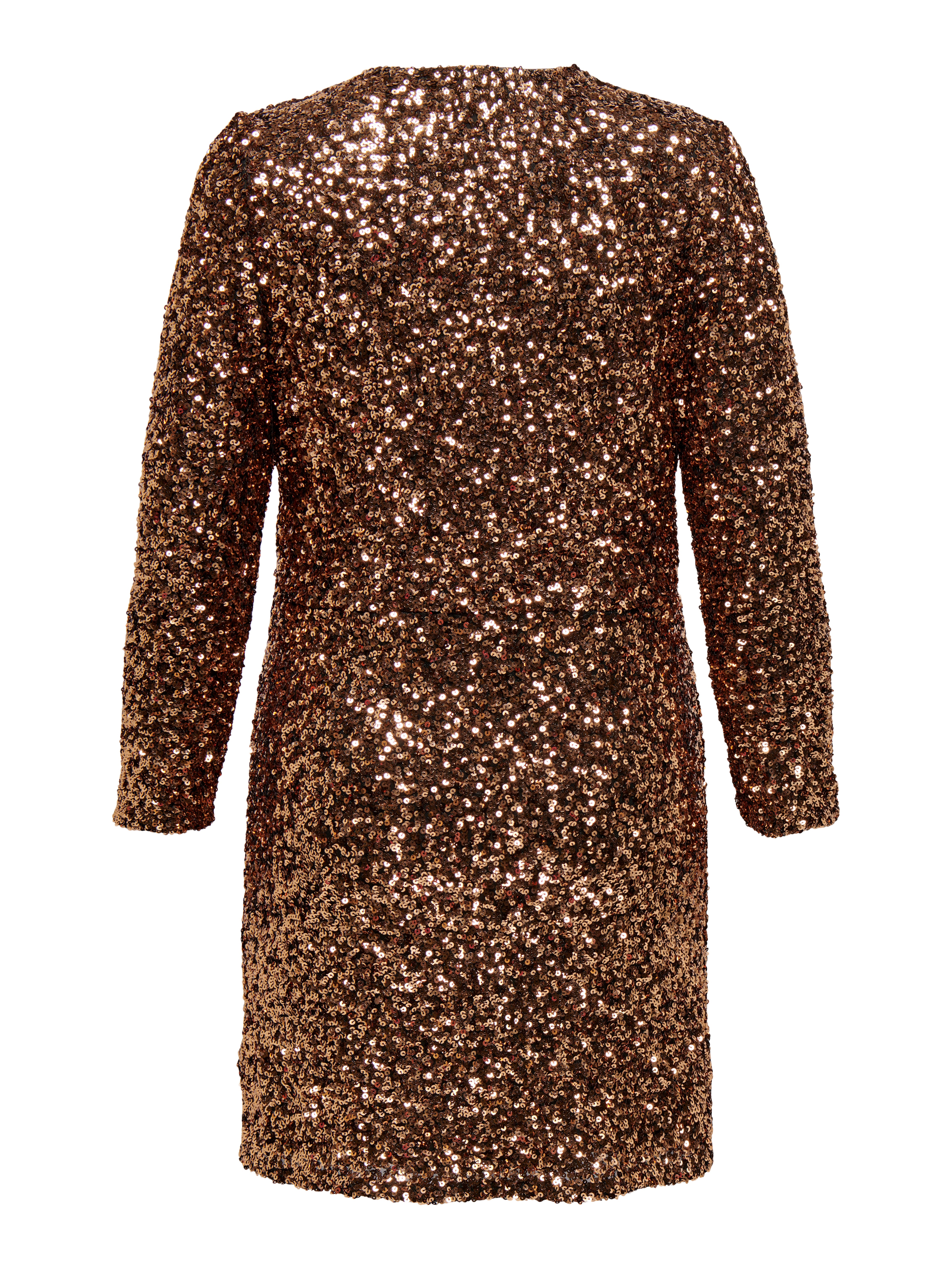 CARSEQUINS Midi dress | Bronze | ONLY®