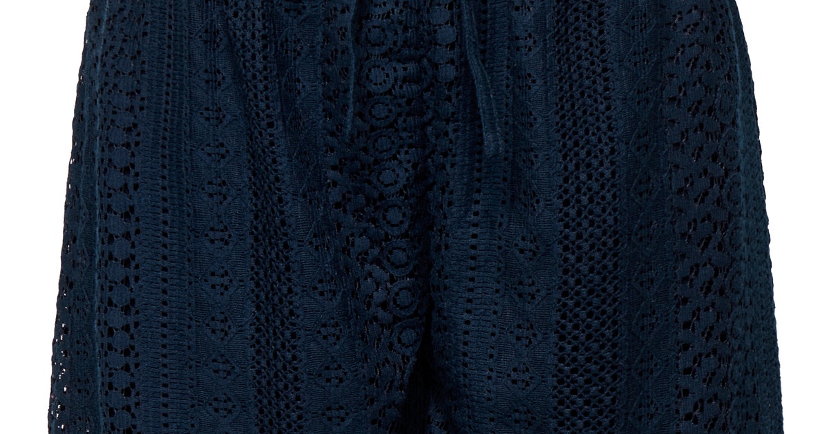 ONLHELENA Normal geschnitten Shorts | Dunkelblau | ONLY®