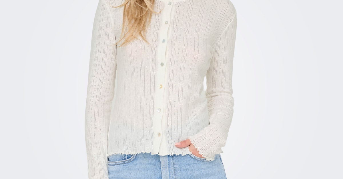 JDYSALSA Cardigan | Hvit | ONLY®