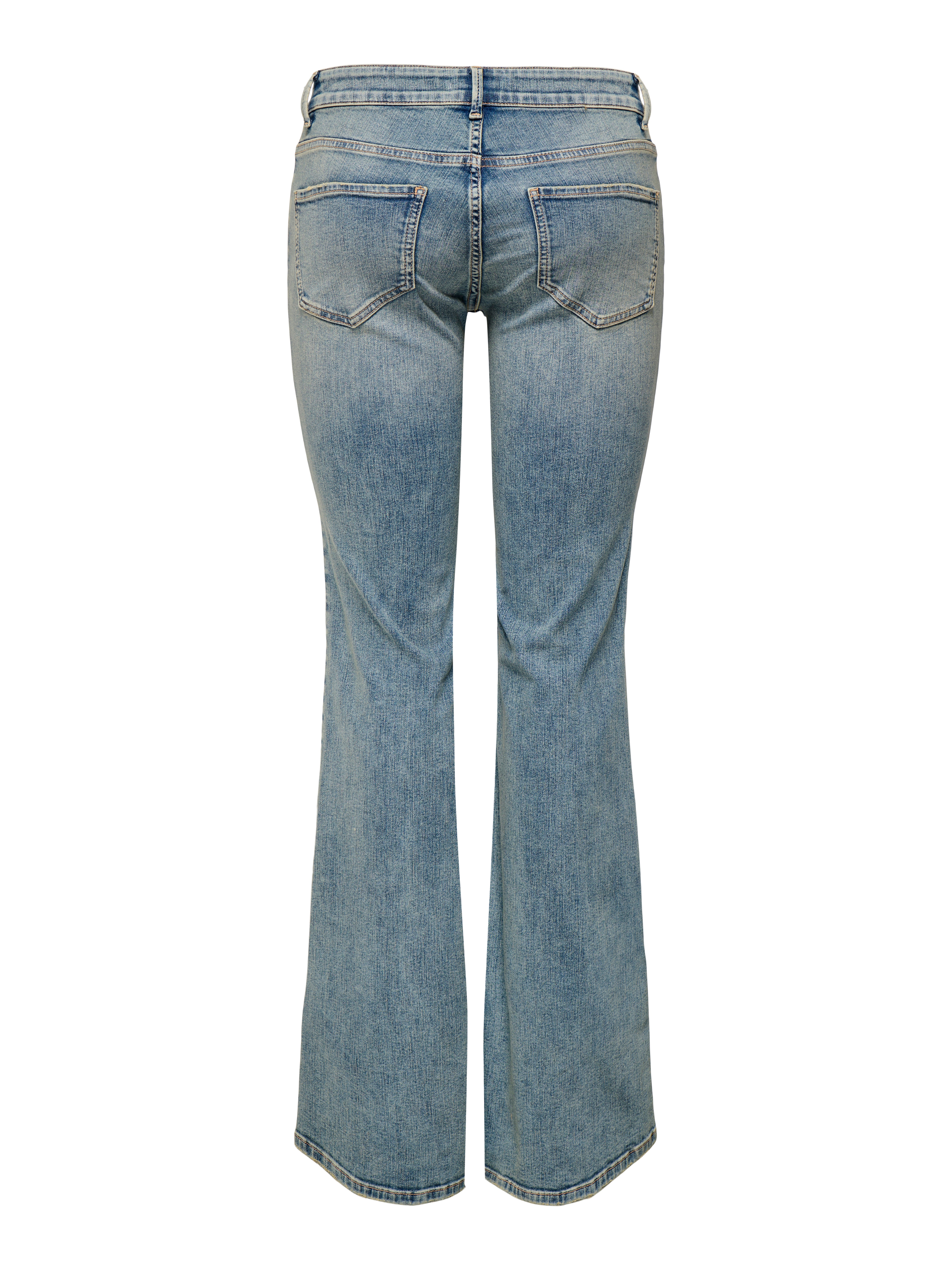 ONLTIGER Lav midje Flared Fit Jeans | Medium blå | ONLY®