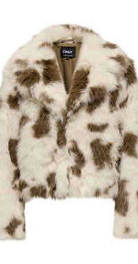 ONLJAMIE Synthetic fur jacket | Light Grey | ONLY®