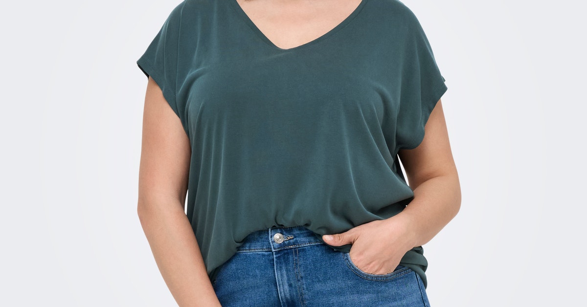 CARNICKY Modal Top | Mittelgrau | ONLY®