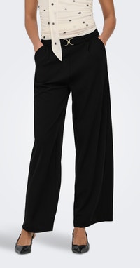 JDYGEGGO Regular Fit Trousers | Black | ONLY®