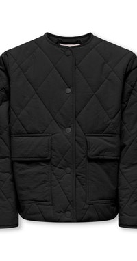 KOGROSALINA Quiltad jacka | Svarta | ONLY®