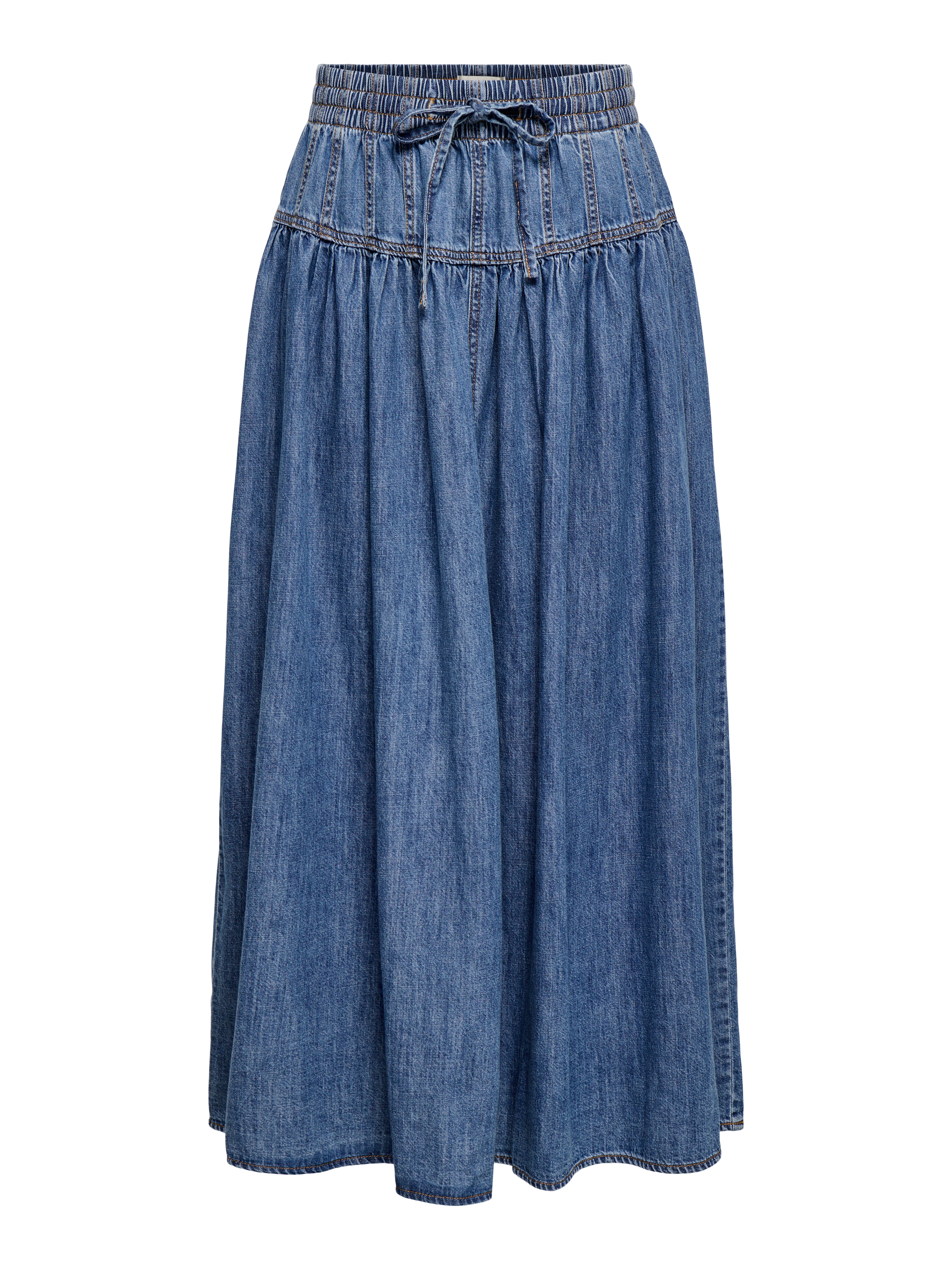 ONLLYRA Lange rok | Midden Blauw | ONLY®