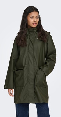 JDYROSEMARY Raincoat | Dark Green | ONLY®